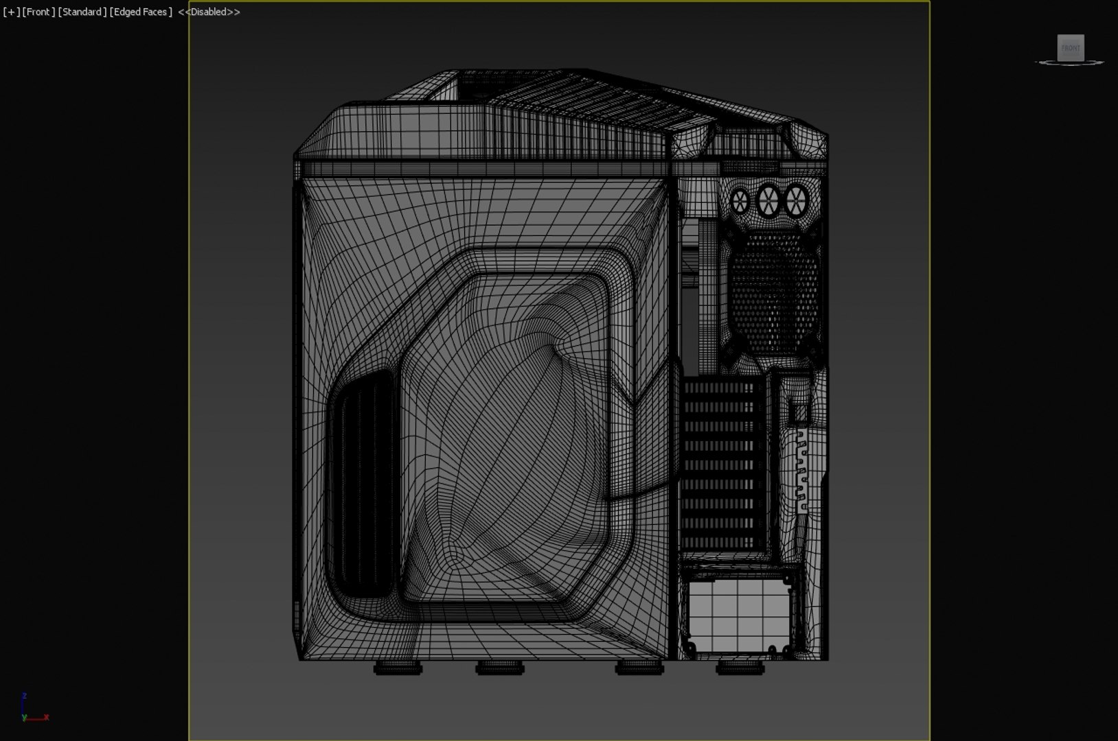 3D Model Cooler Master Trooper Case - TurboSquid 1505474