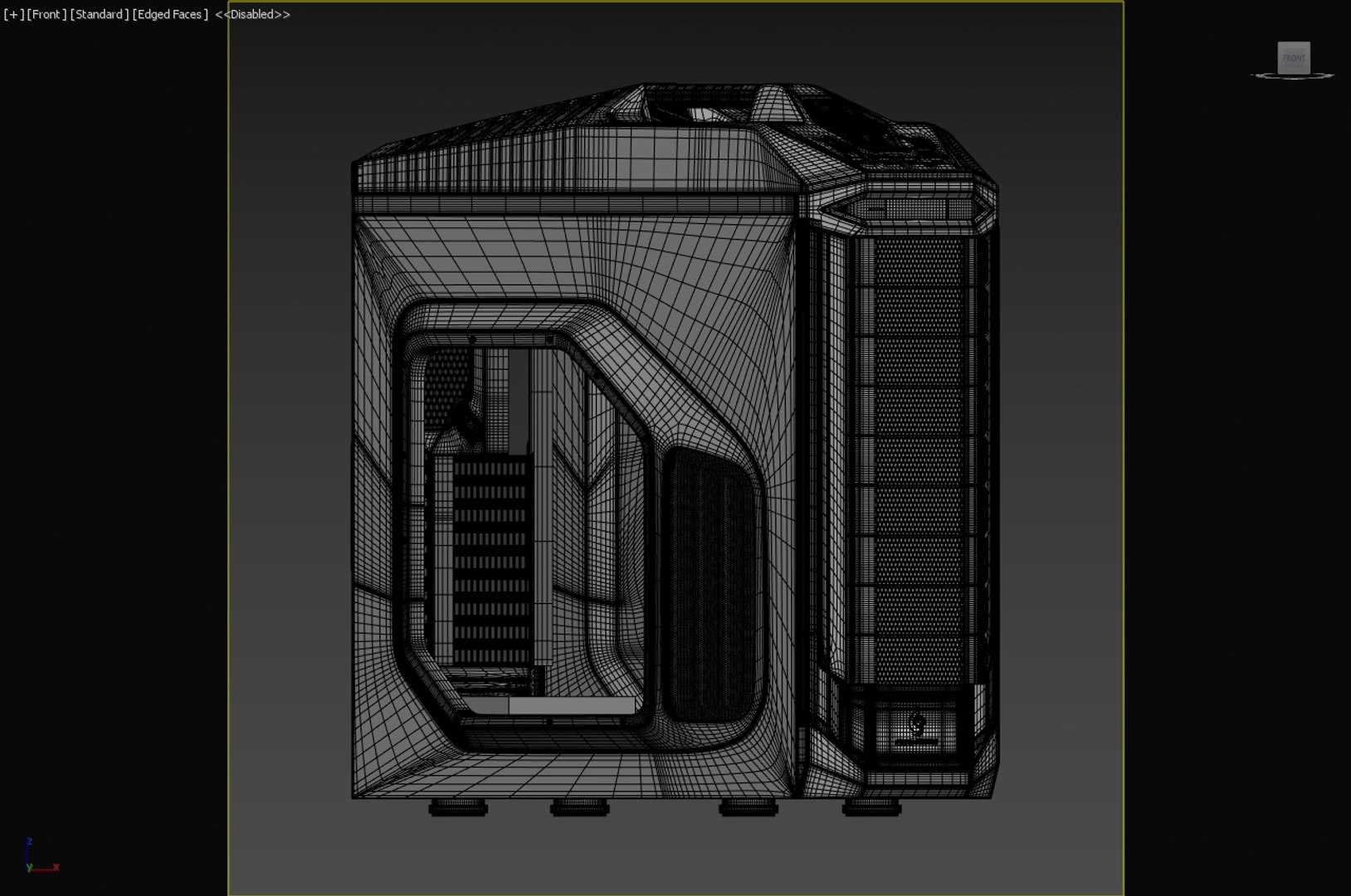 3D Model Cooler Master Trooper Case - TurboSquid 1505474