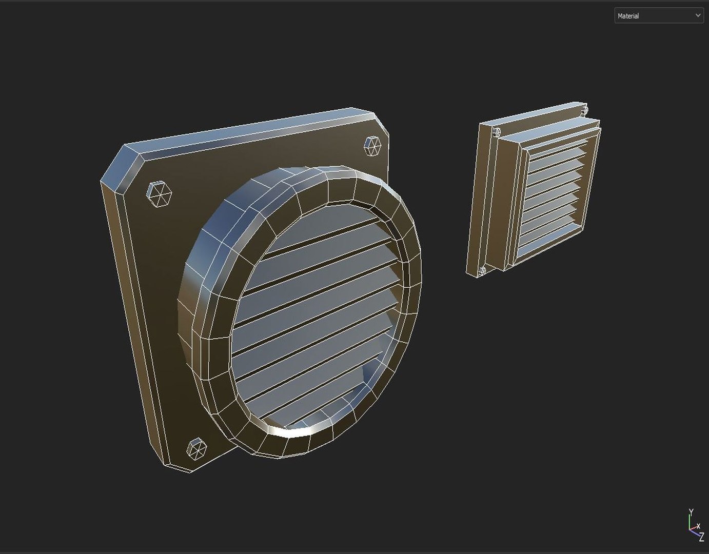 Vents 3D Model - TurboSquid 2397738