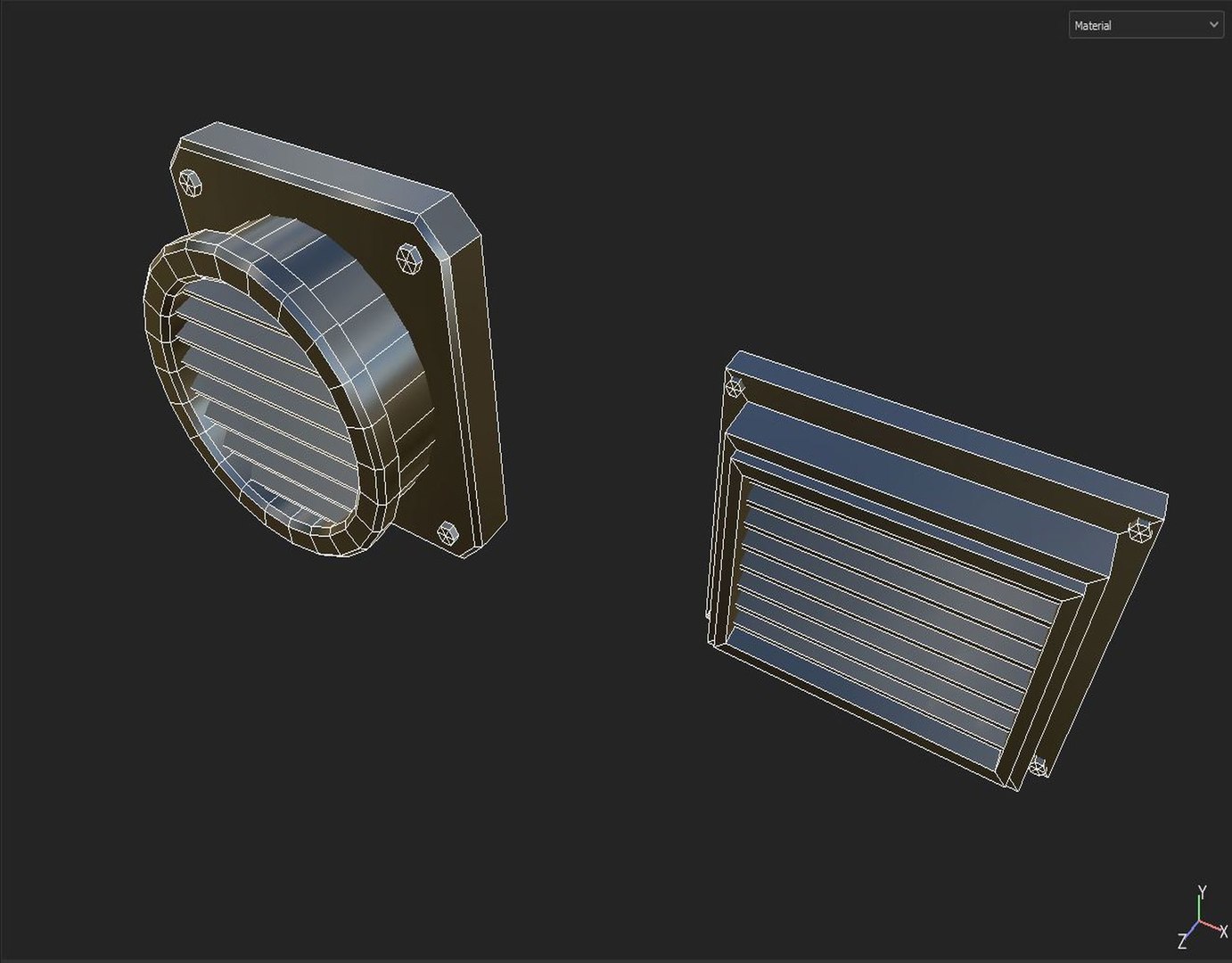 Vents 3D Model - TurboSquid 2397738
