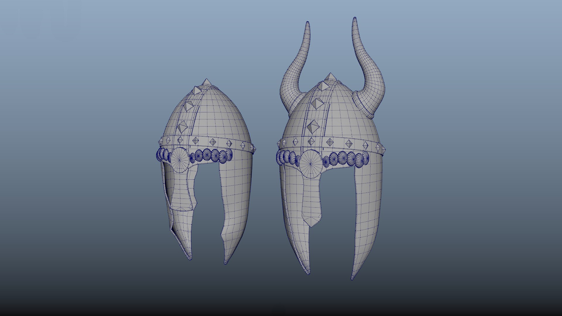 3D Stylized Metal Helmet Of A Knight PBR Game Ready Low-poly 3D Model ...