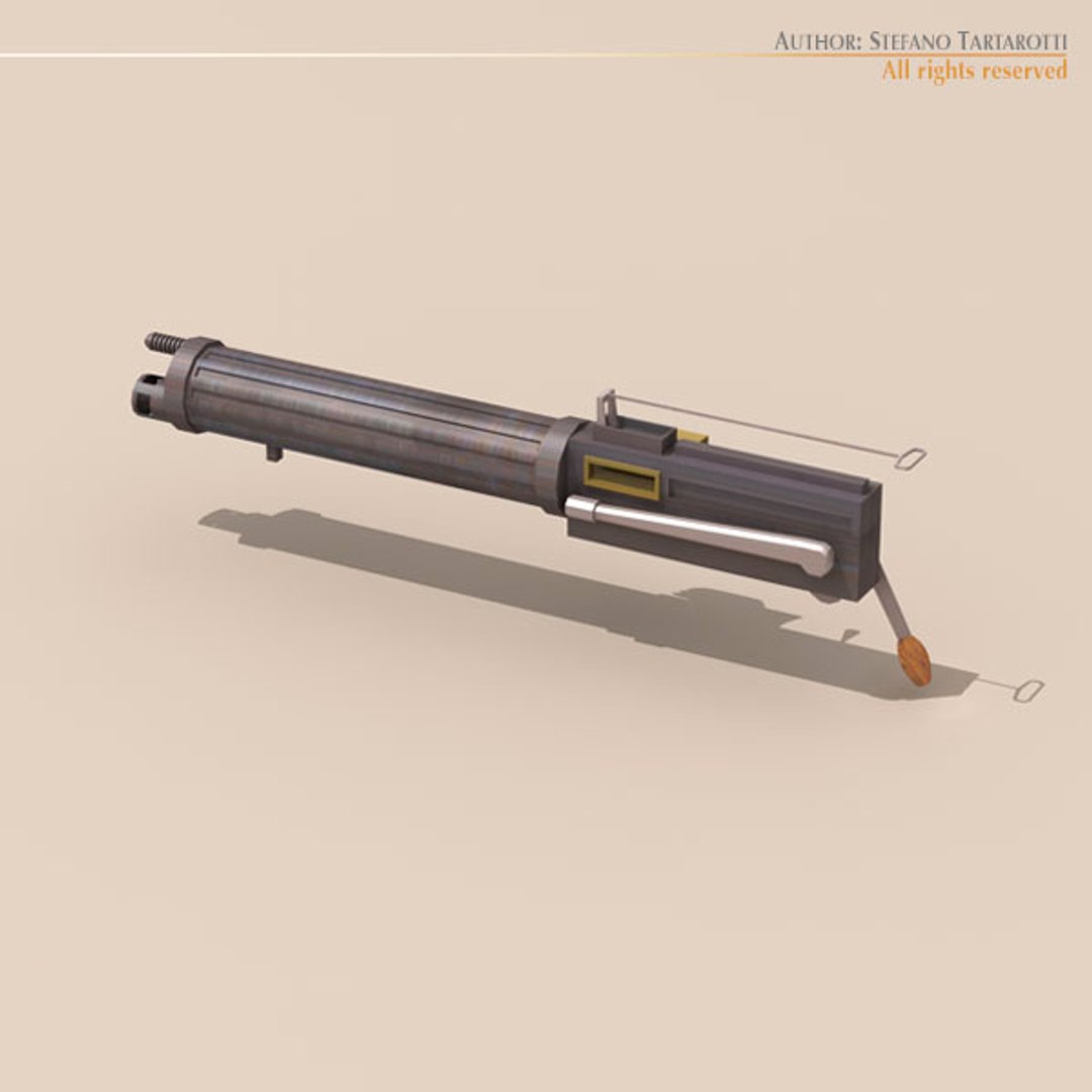 3ds vickers machine gun
