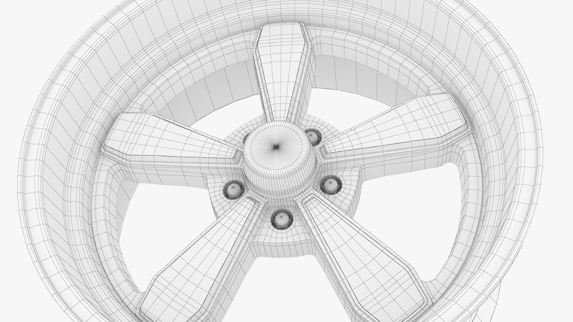 Wheel American Racing Custom 3D Model - TurboSquid 1638294
