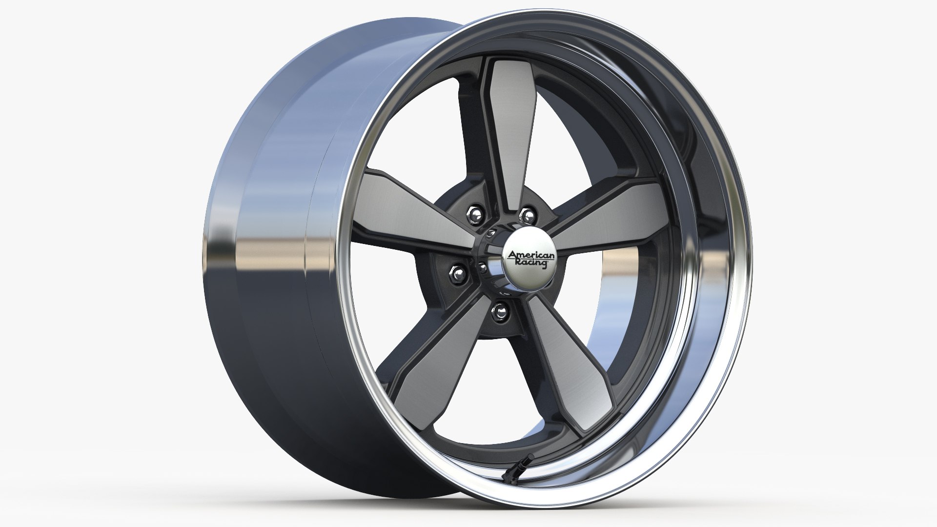 Wheel American Racing Custom 3D Model - TurboSquid 1638294