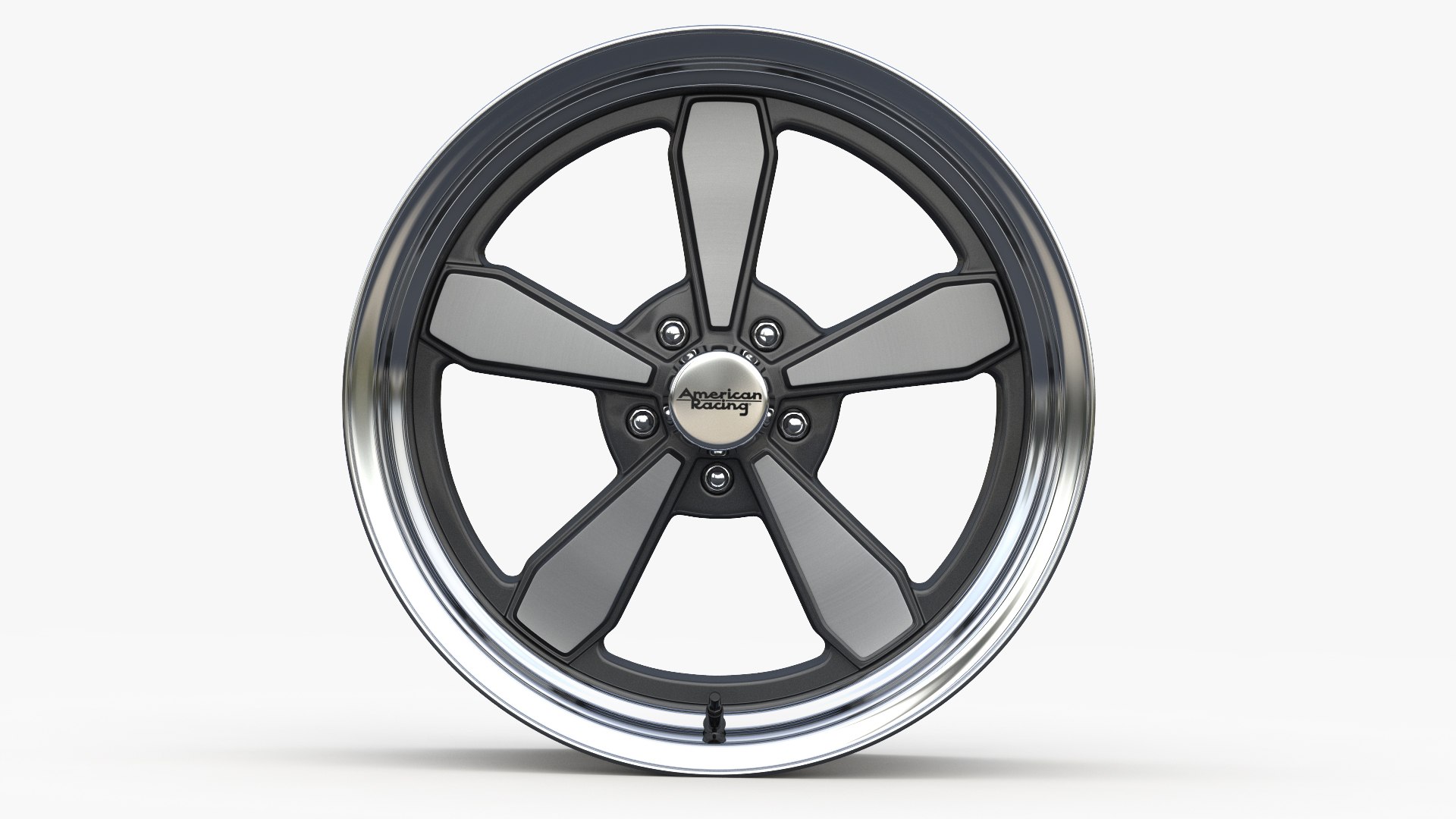 Wheel American Racing Custom 3D Model - TurboSquid 1638294