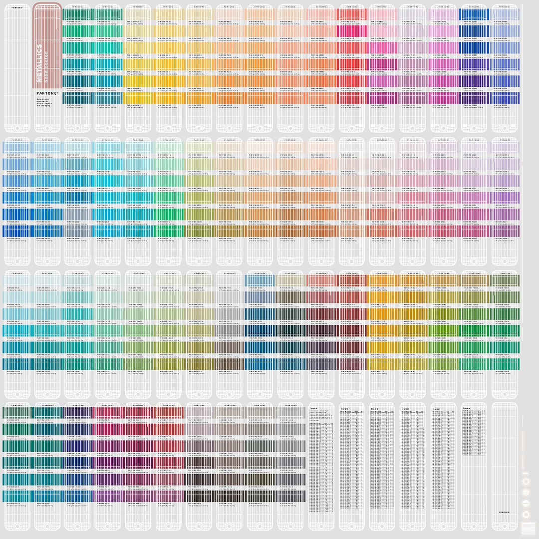 3D Pantone Paper Color Guide - TurboSquid 2112976