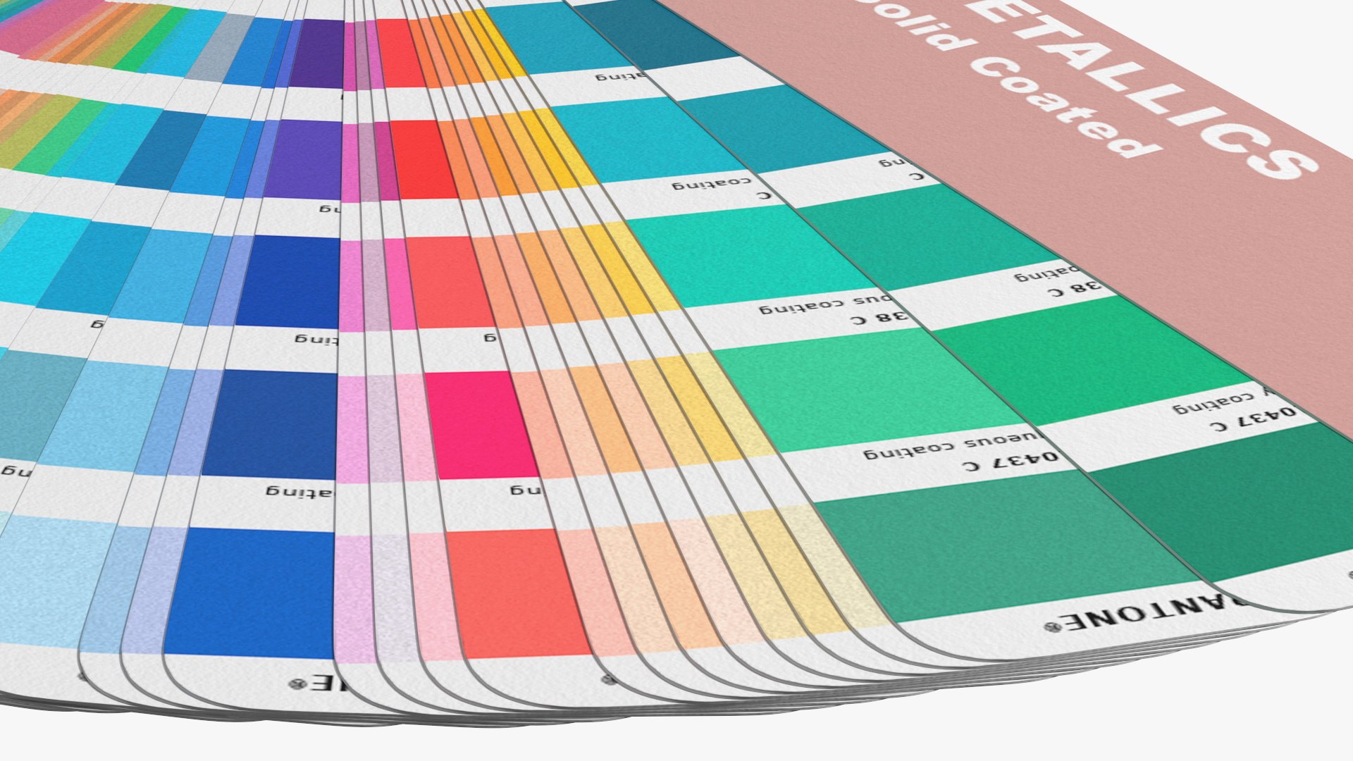 3D Pantone Paper Color Guide - TurboSquid 2112976