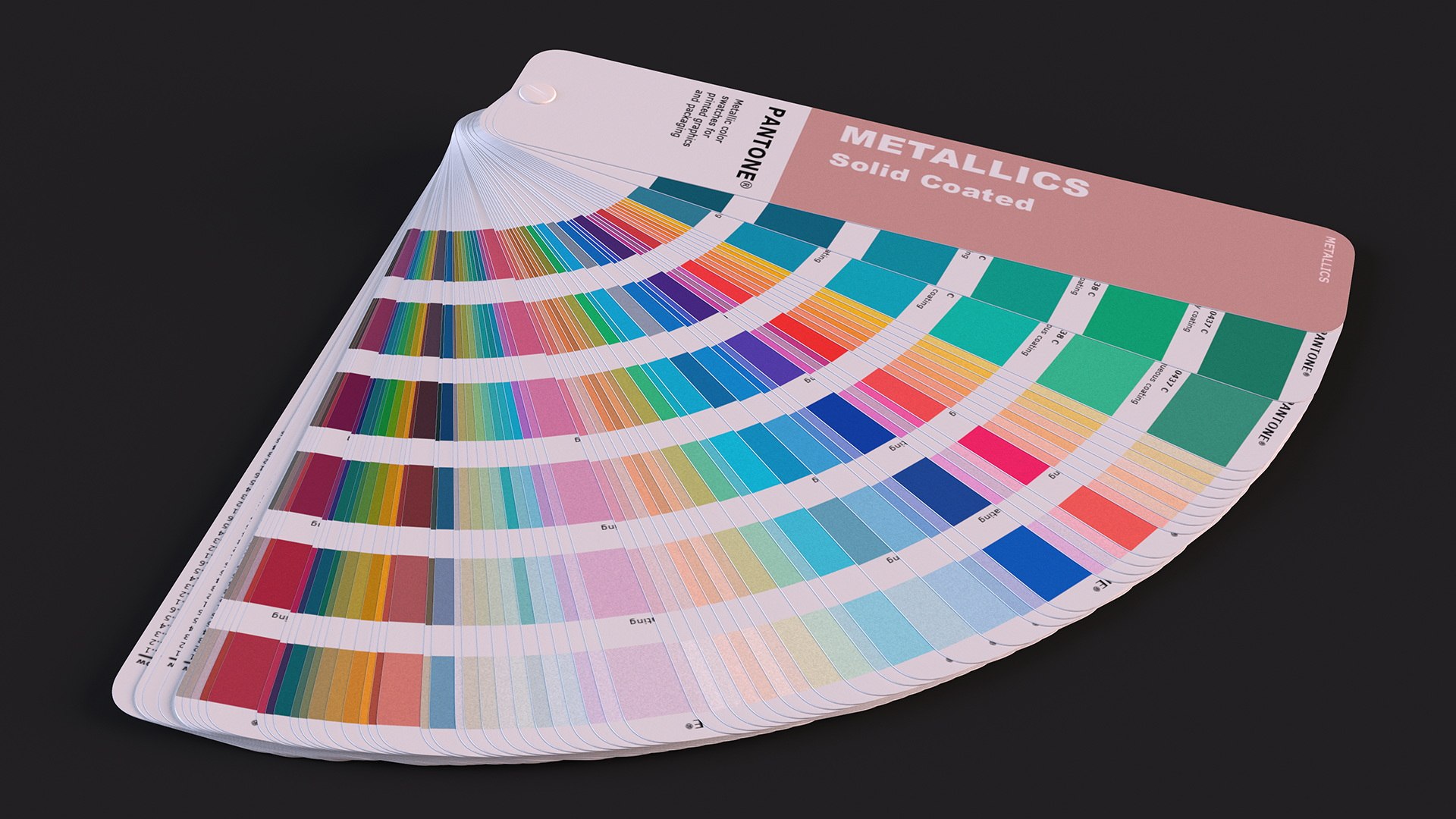 3D Pantone Paper Color Guide - TurboSquid 2112976