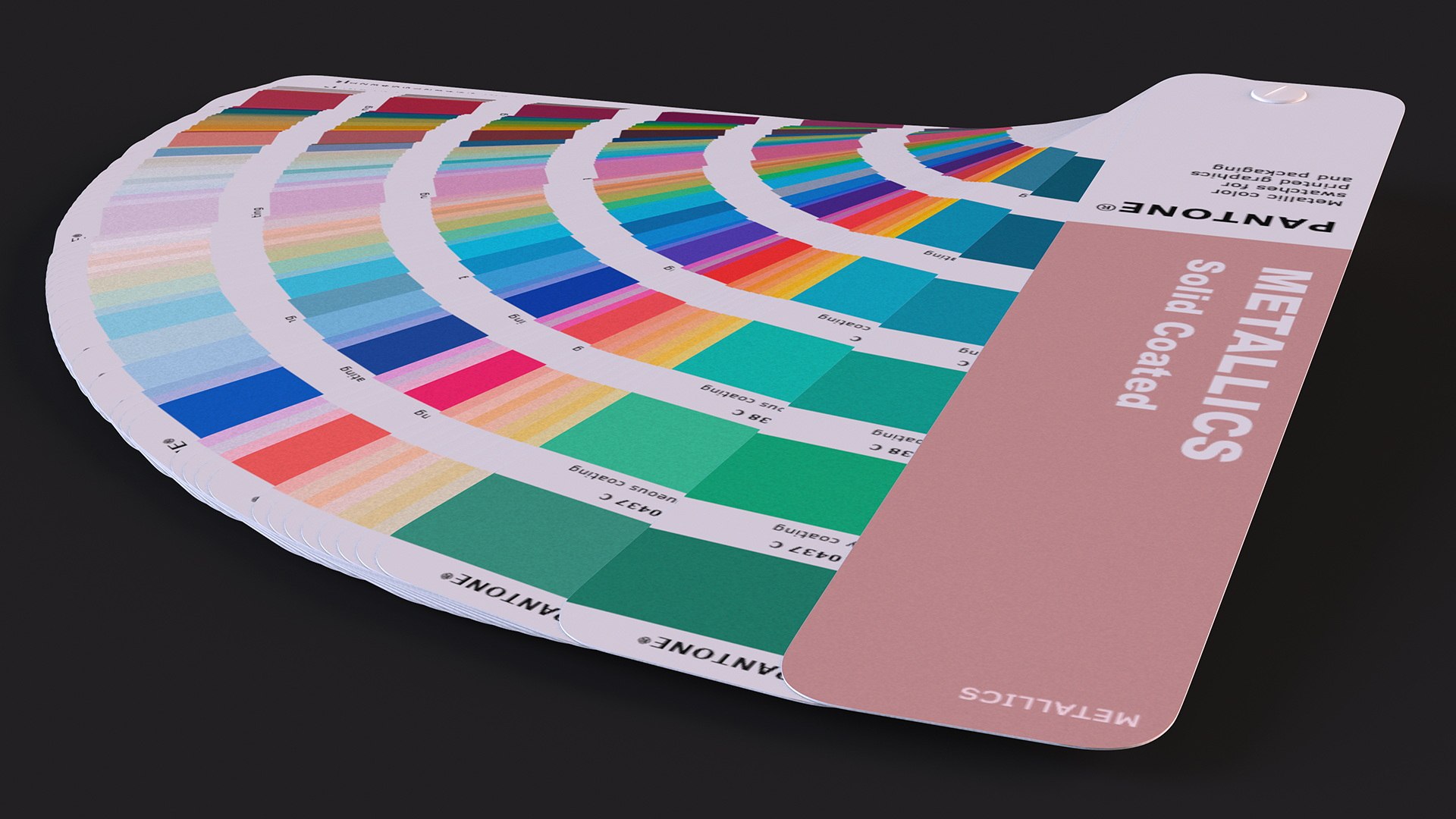 3D Pantone Paper Color Guide - TurboSquid 2112976