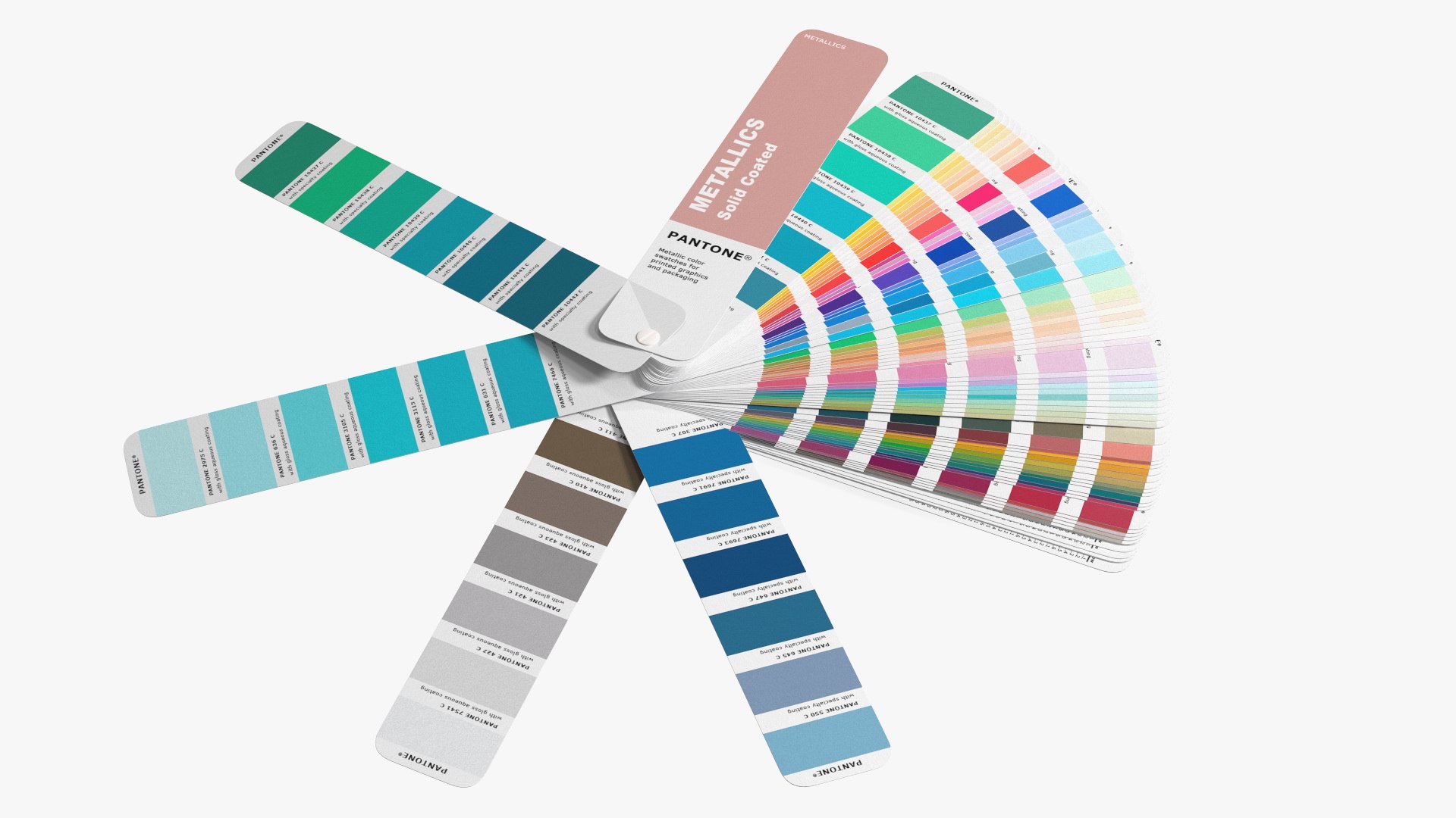 3D Pantone Paper Color Guide - TurboSquid 2112976
