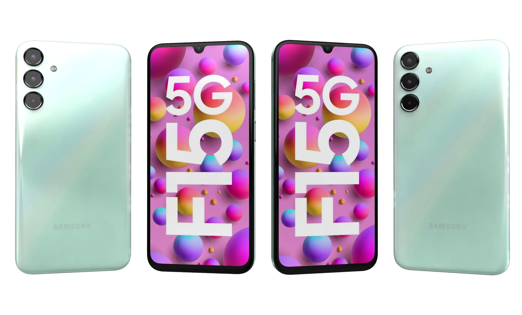 Samsung Galaxy F15 All Colors 3D - TurboSquid 2200553