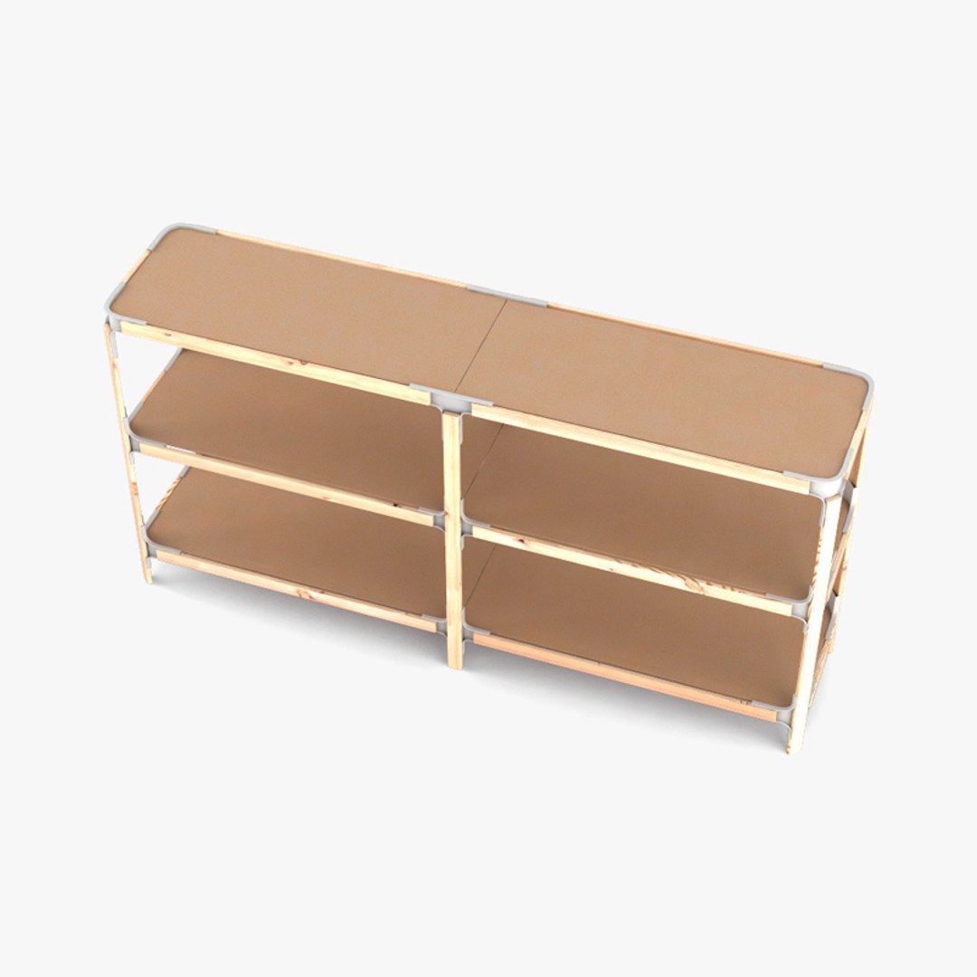 Magis Steelwood Shelving System model - TurboSquid 1947683