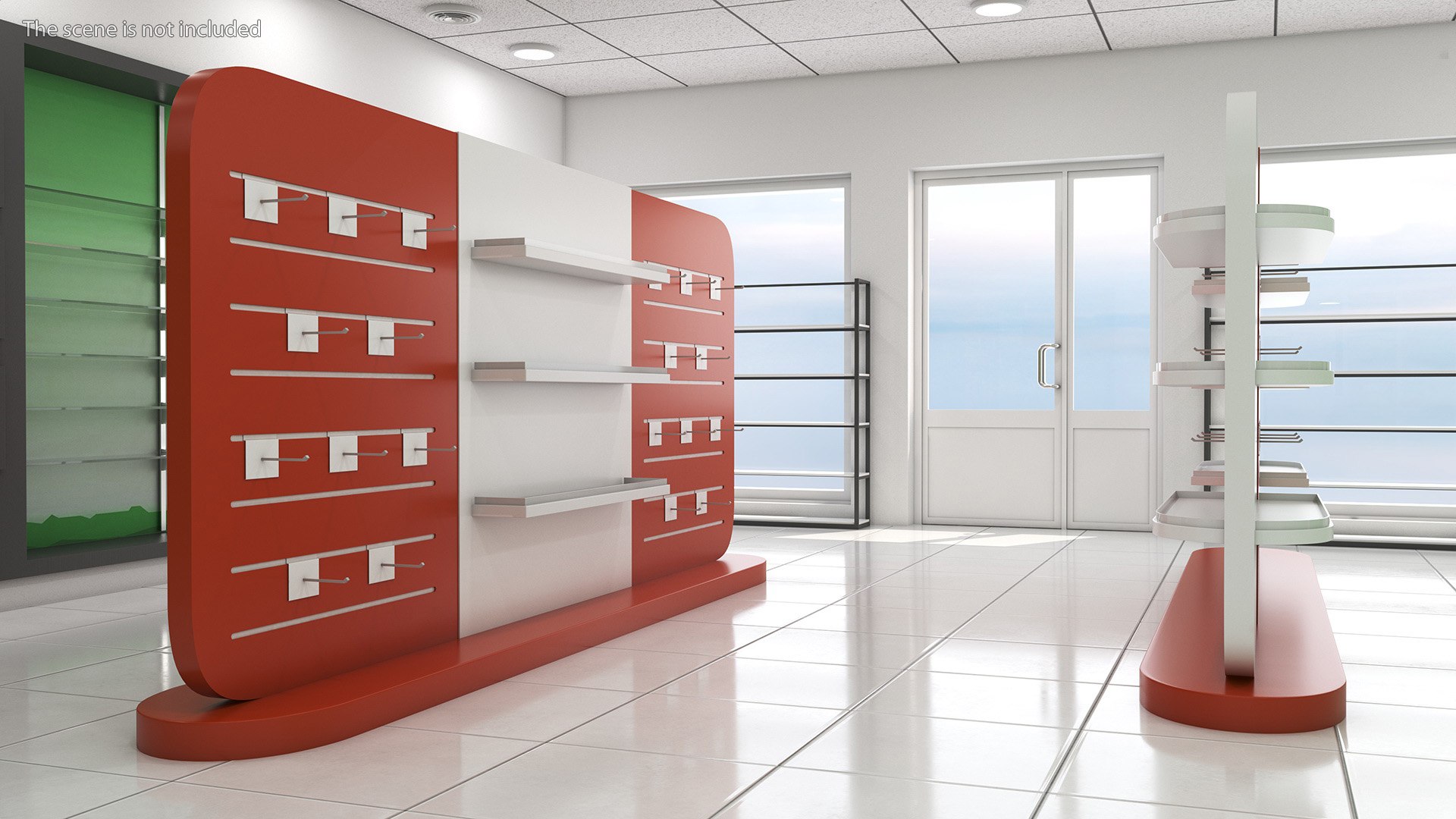 3D Store Display Stand - TurboSquid 2192514