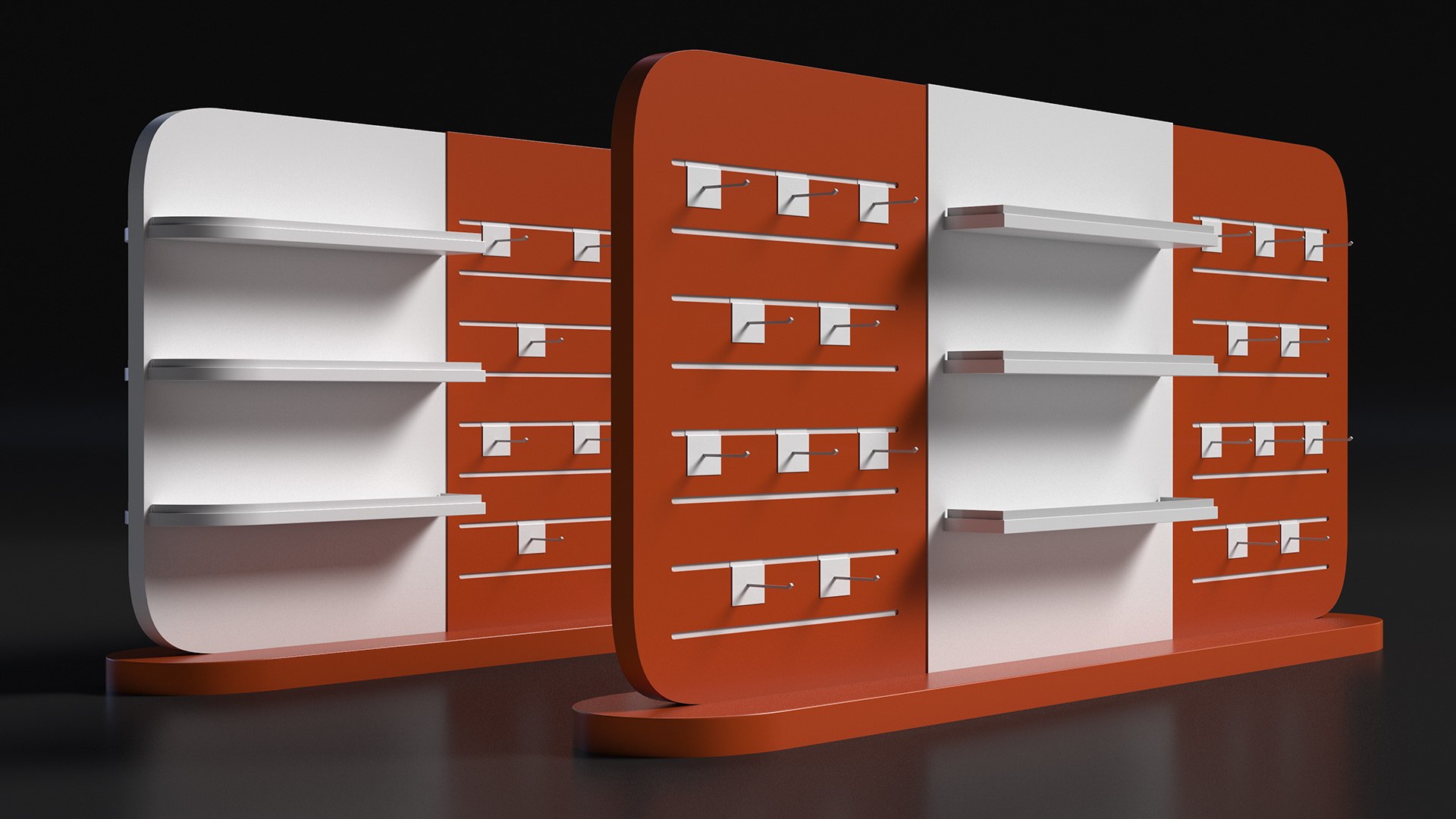 3D Store Display Stand - TurboSquid 2192514
