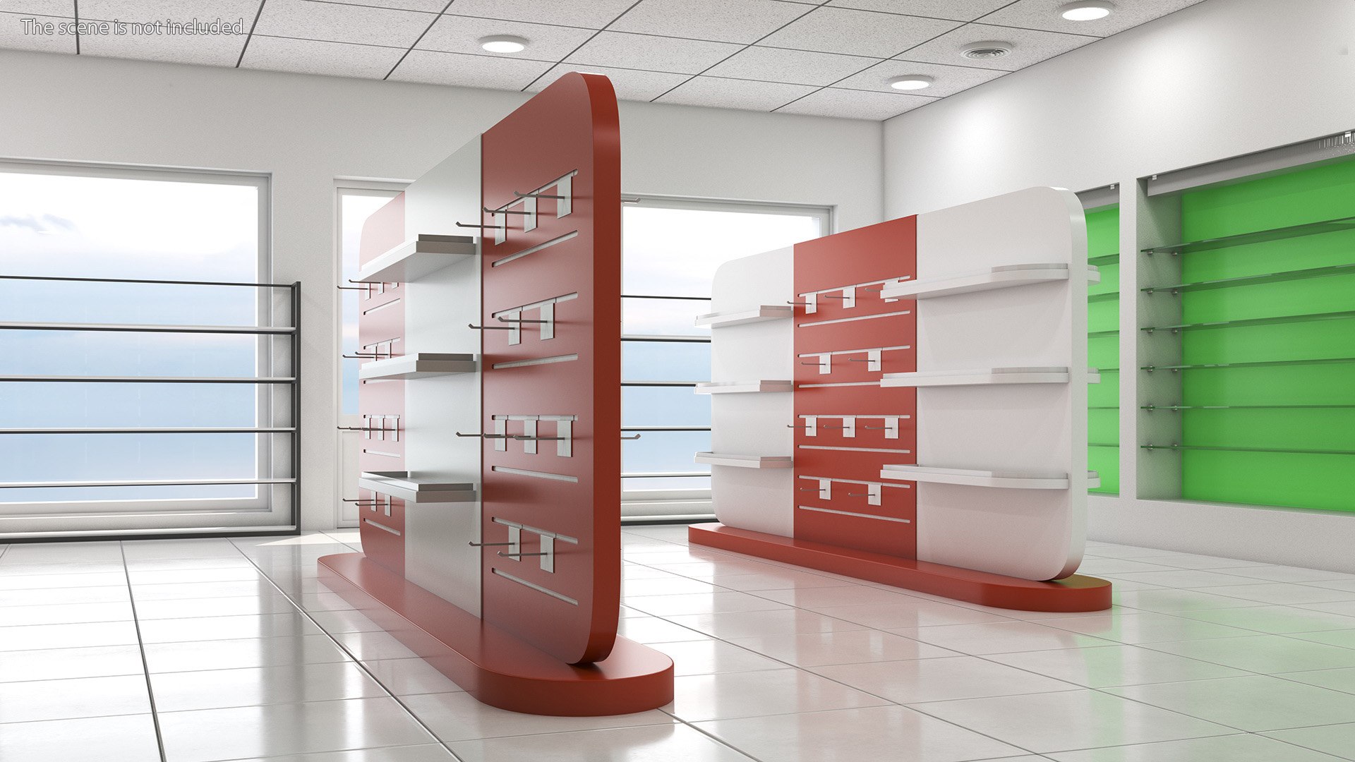 3D Store Display Stand - TurboSquid 2192514