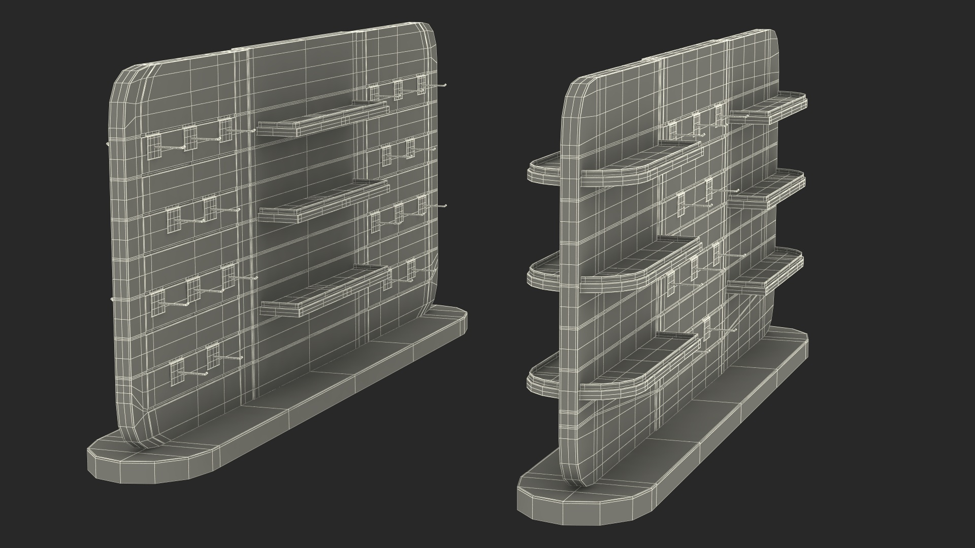 3D Store Display Stand - TurboSquid 2192514