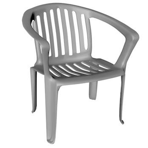 3d plastic chair