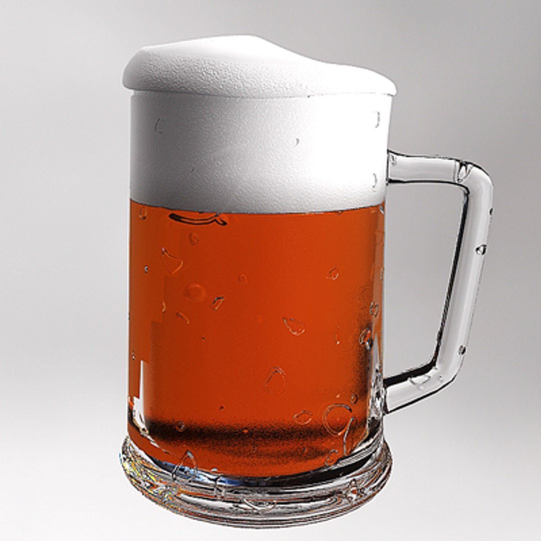 3d Model Beer Mug