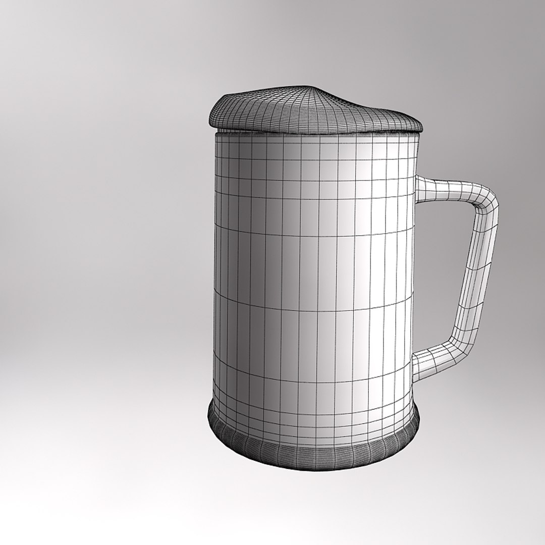 3d Model Beer Mug