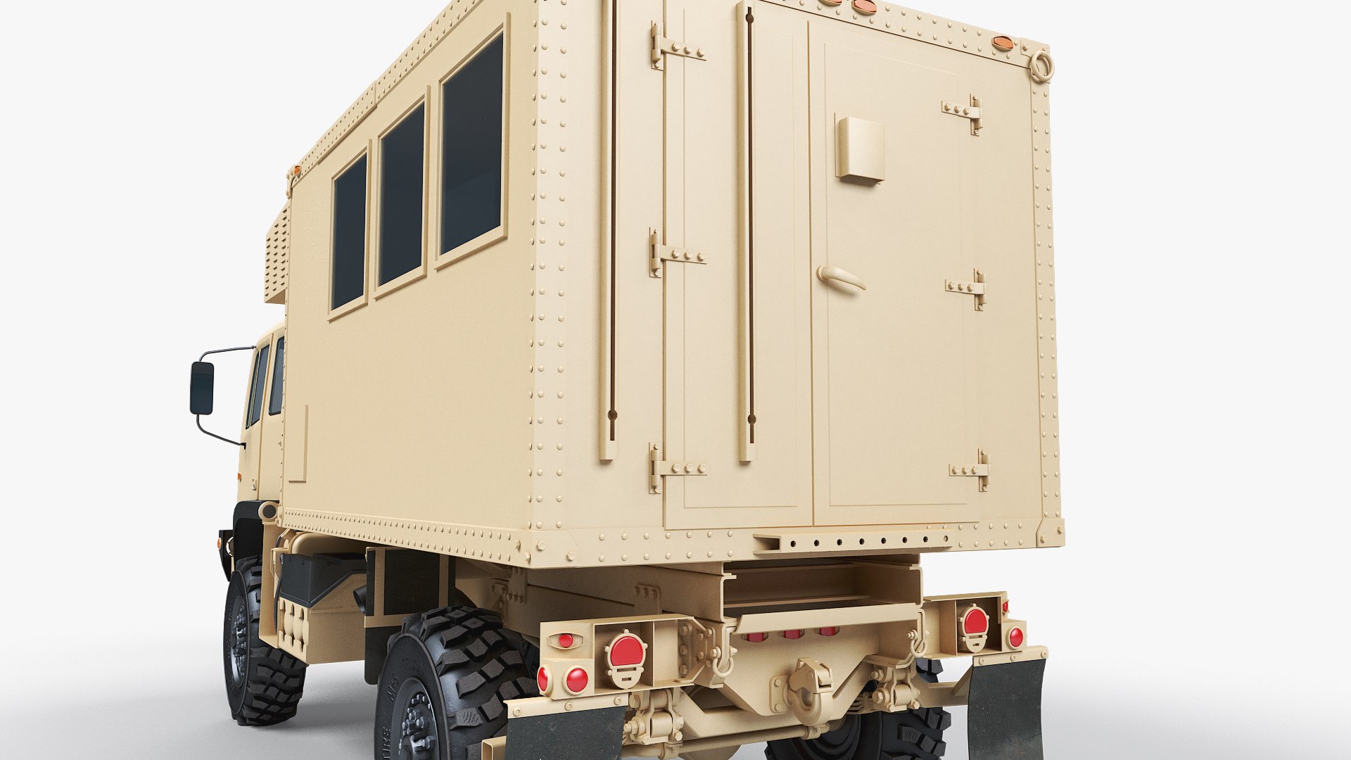 3D Model Military Van Truck FMTV M1079 - TurboSquid 1741070