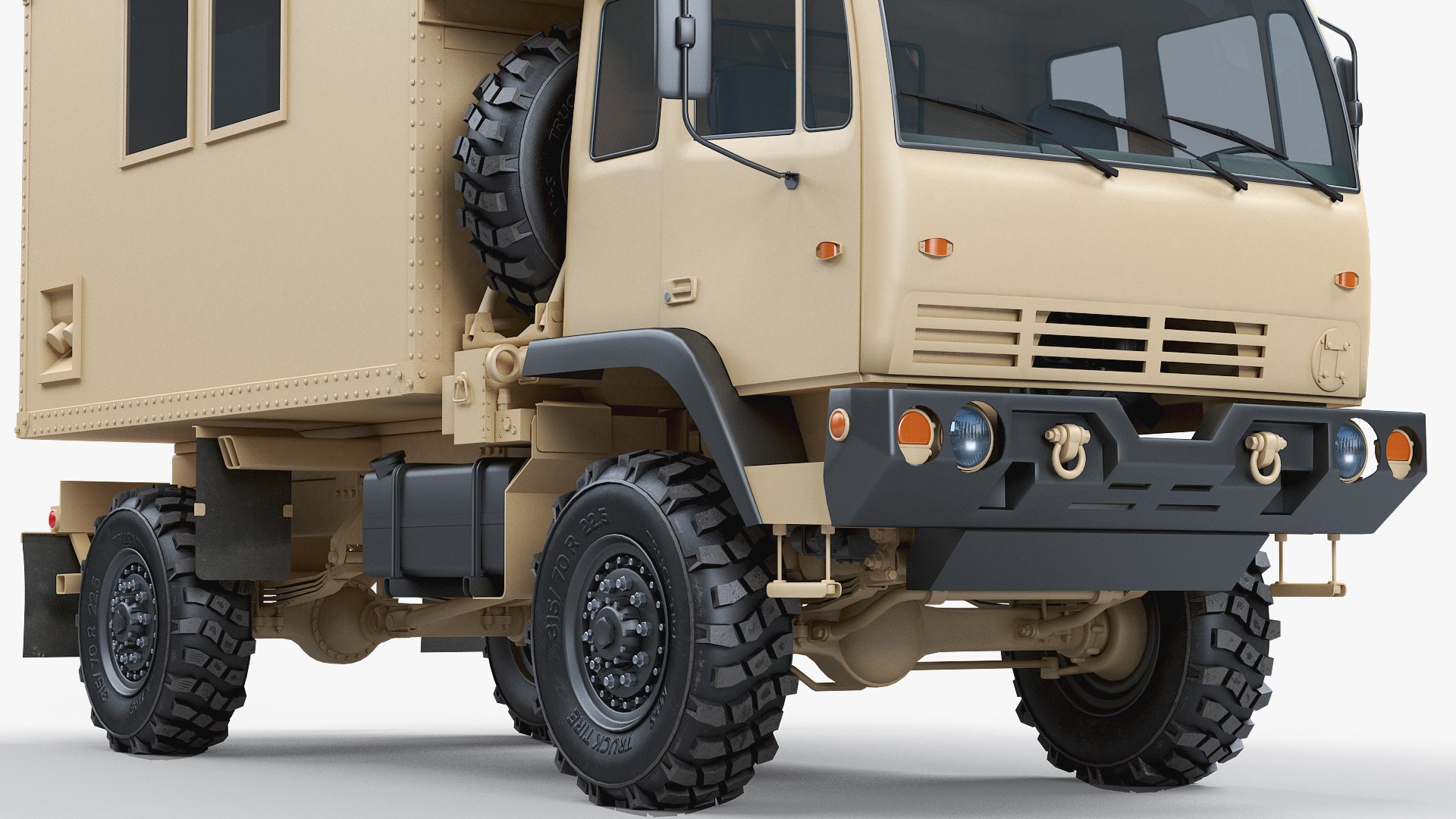 3D Model Military Van Truck FMTV M1079 - TurboSquid 1741070