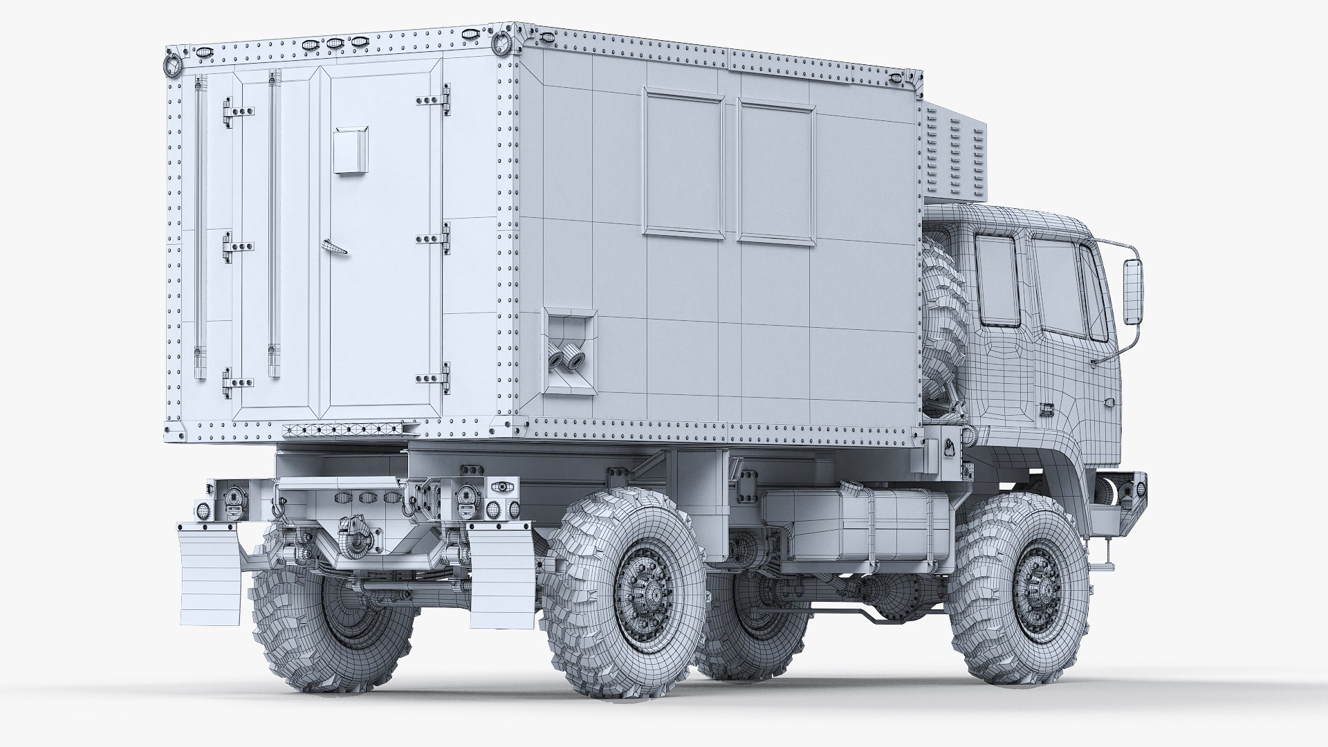 3D Model Military Van Truck FMTV M1079 - TurboSquid 1741070