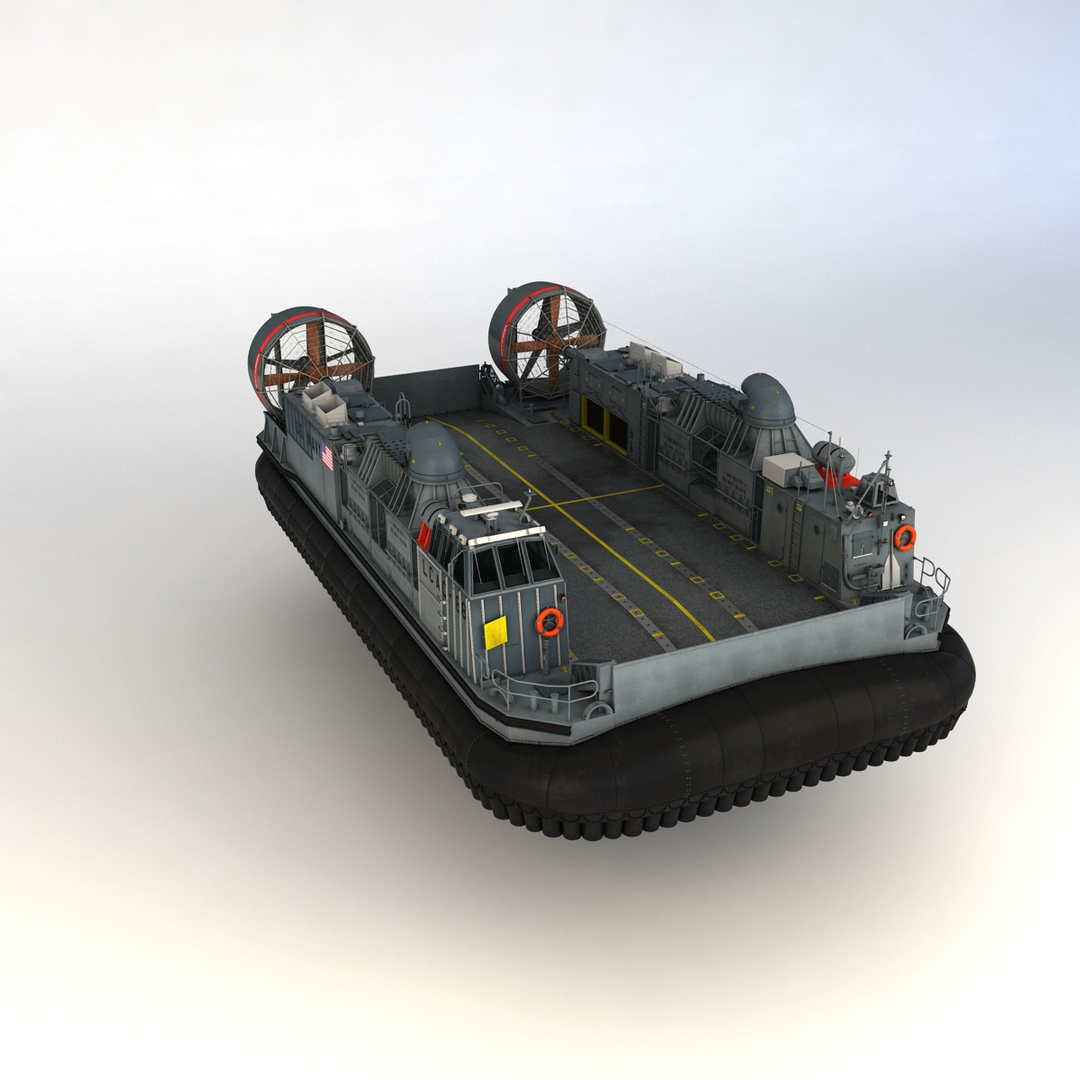 3d Model Navy Lcac