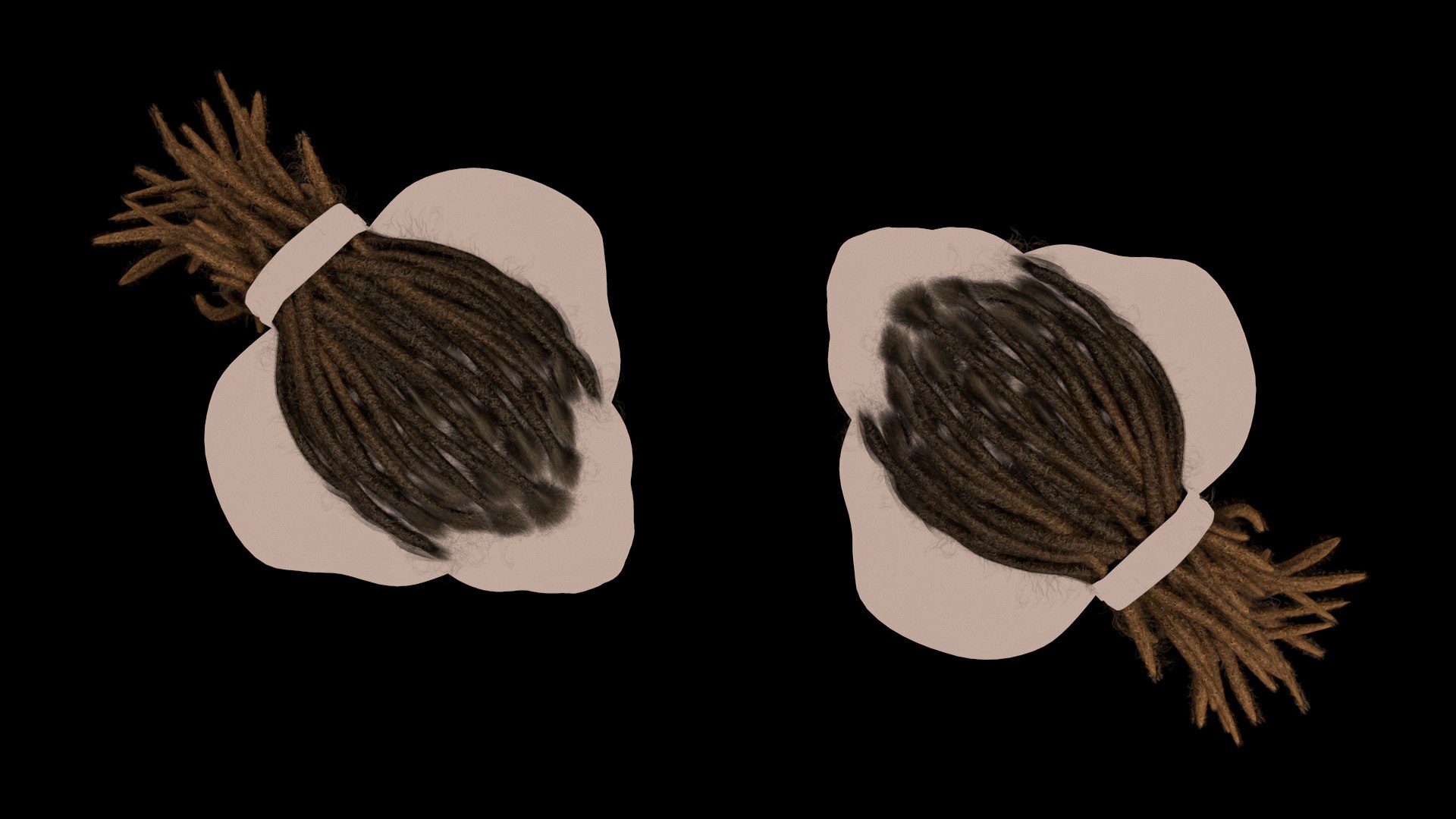 Dreadlocks 2 Model - TurboSquid 2030215