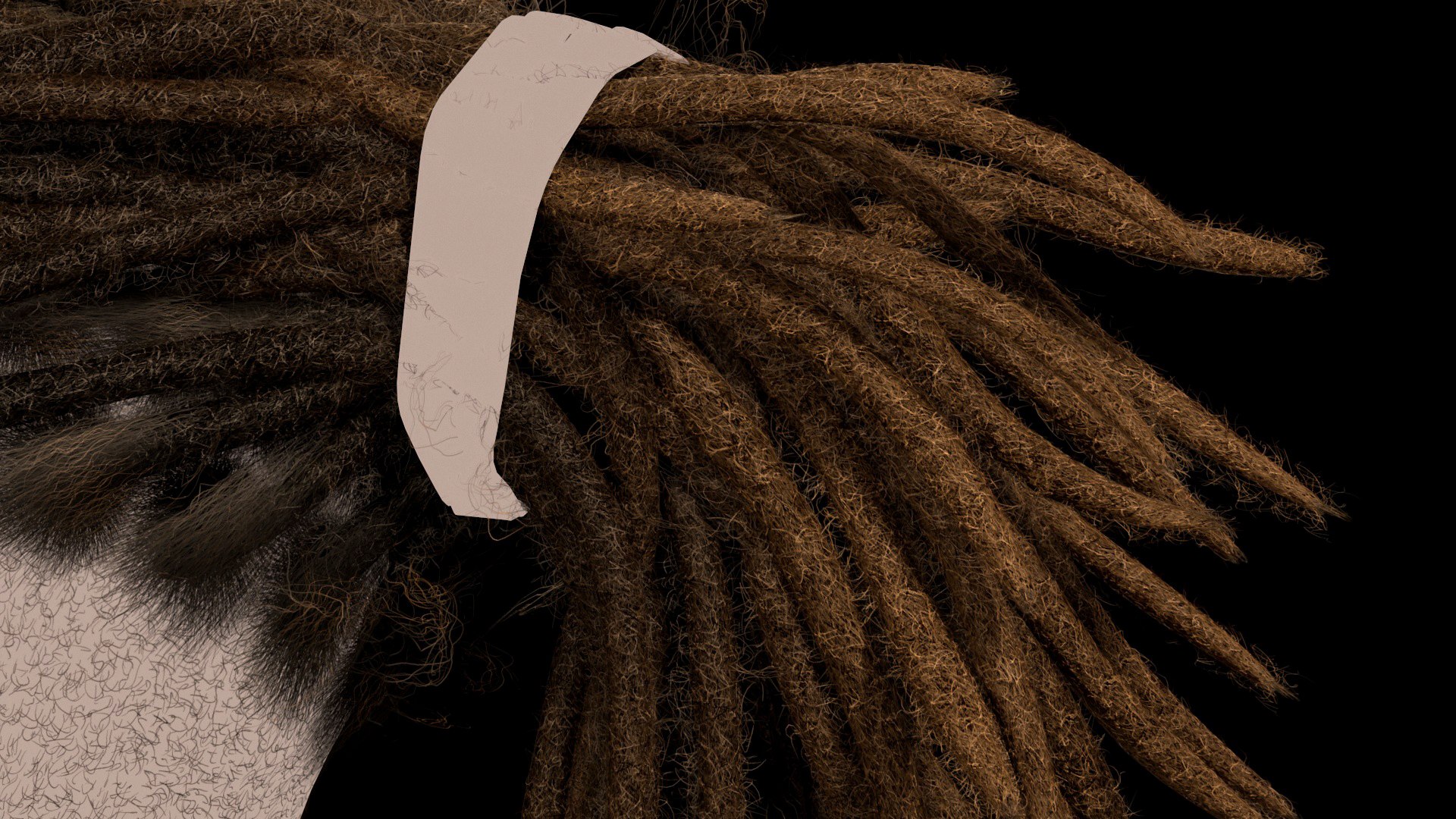 Dreadlocks 2 Model - TurboSquid 2030215