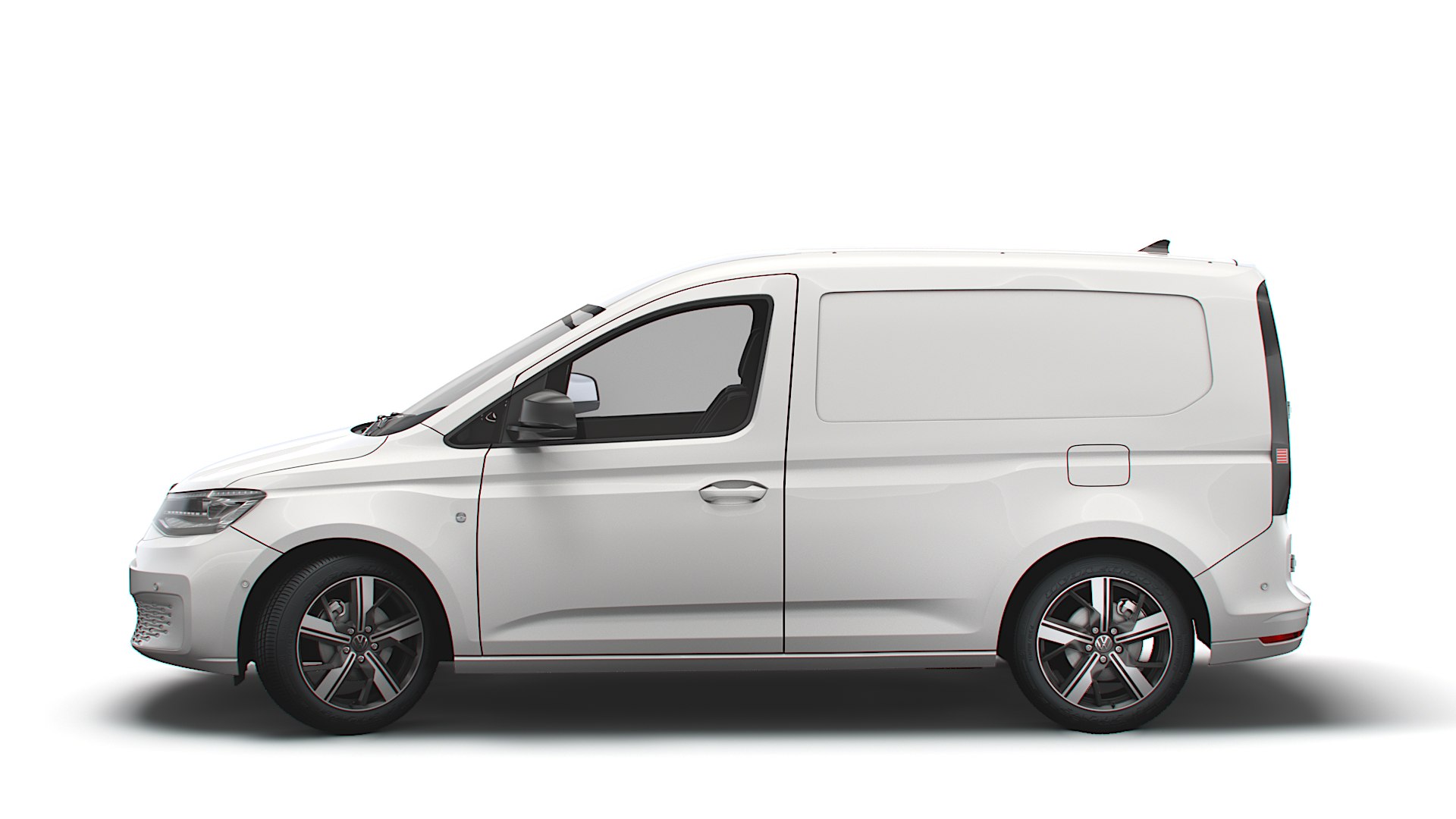 Volkswagen Caddy Commerce 3D Model - TurboSquid 1687036