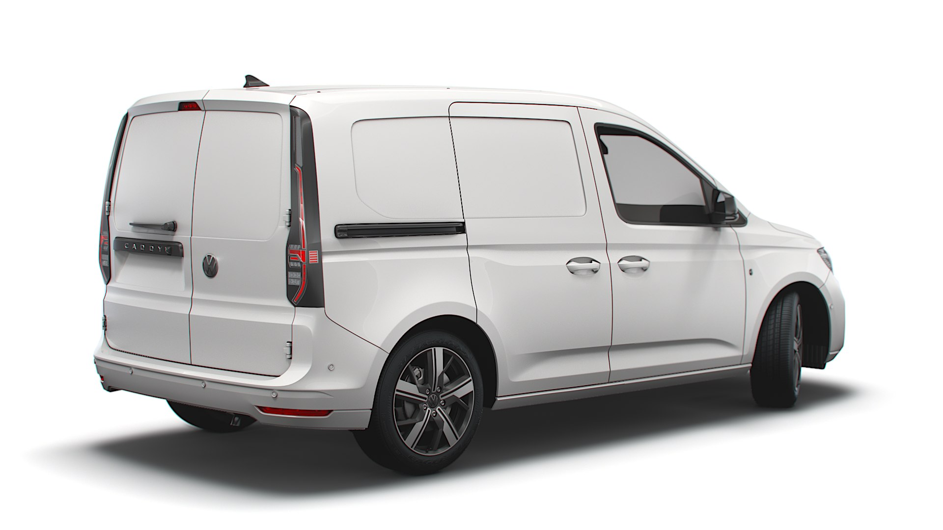 Volkswagen Caddy Commerce 3D Model - TurboSquid 1687036
