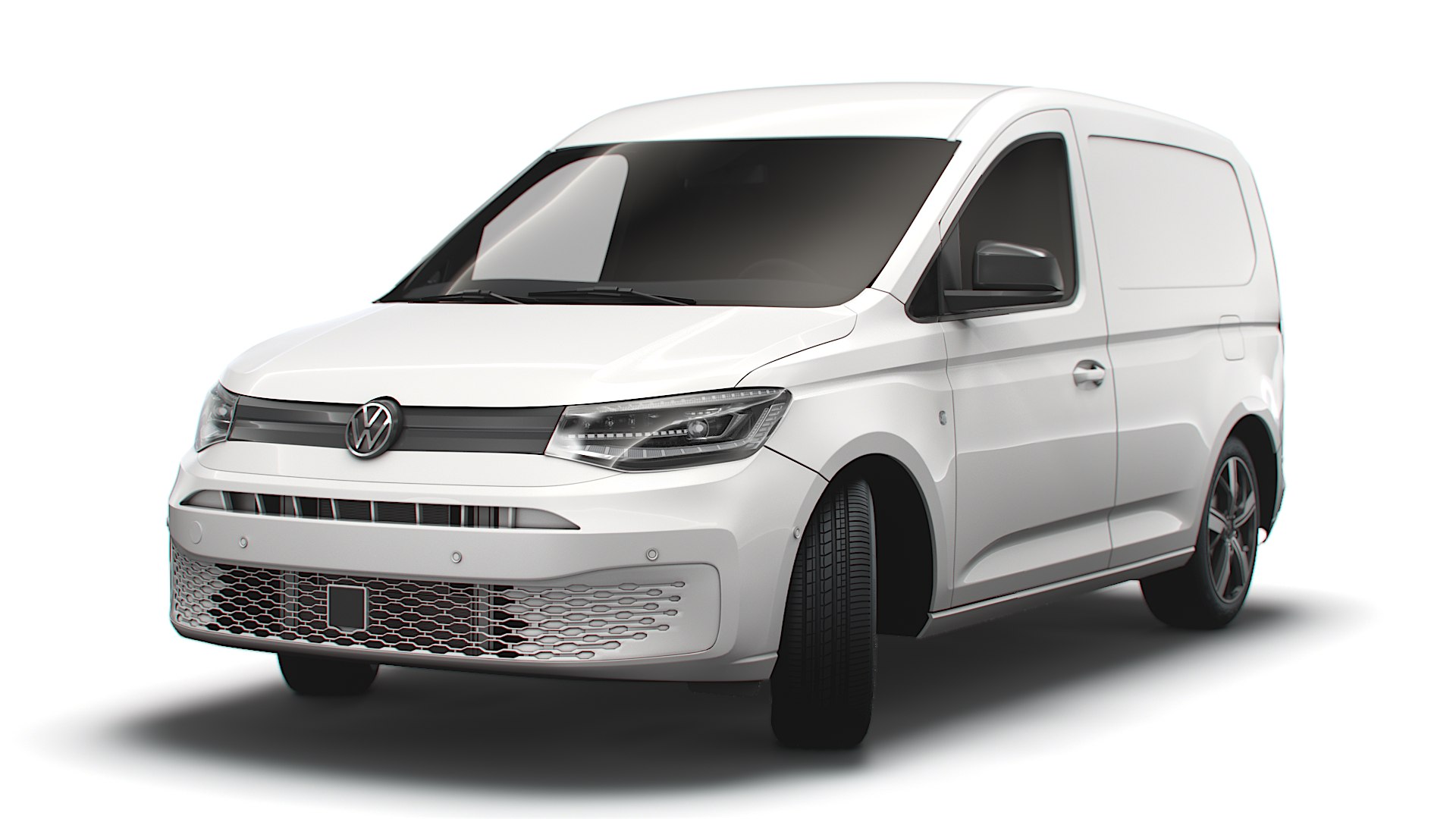 Volkswagen Caddy Commerce 3D Model - TurboSquid 1687036