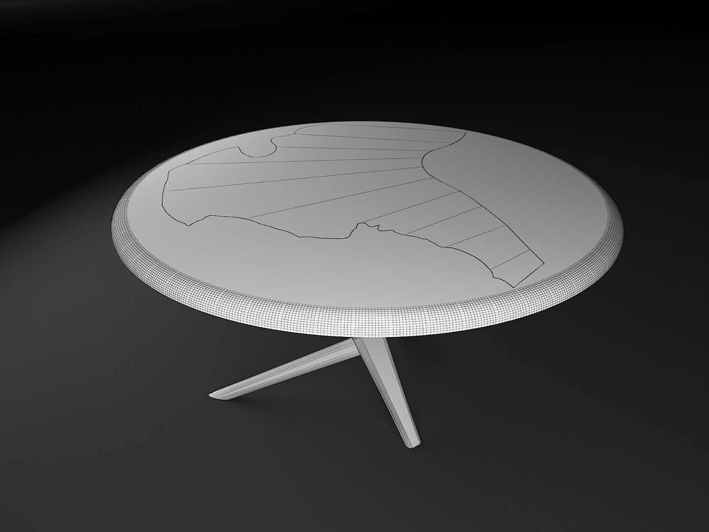 3D Resin Table Coffee Model - TurboSquid 1537569