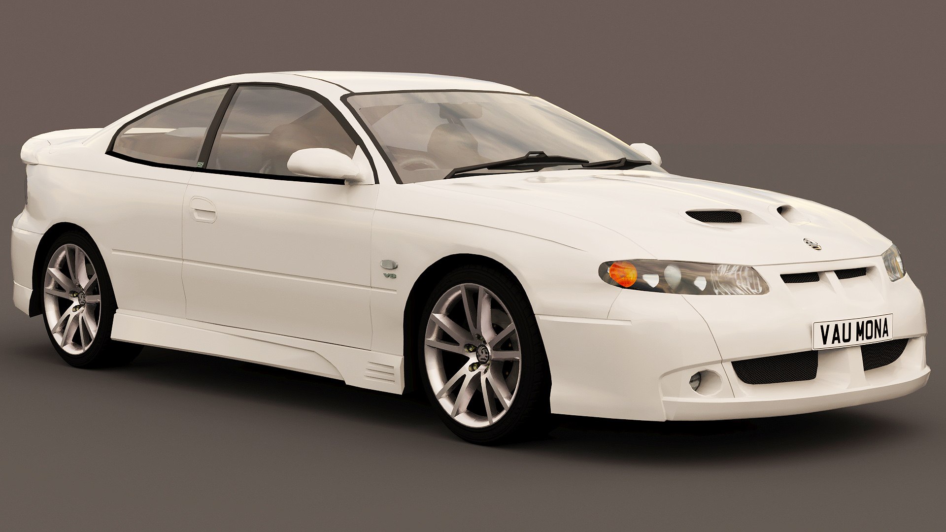 Vauxhall Monaro Vxr 2005 3D Model - TurboSquid 2432412
