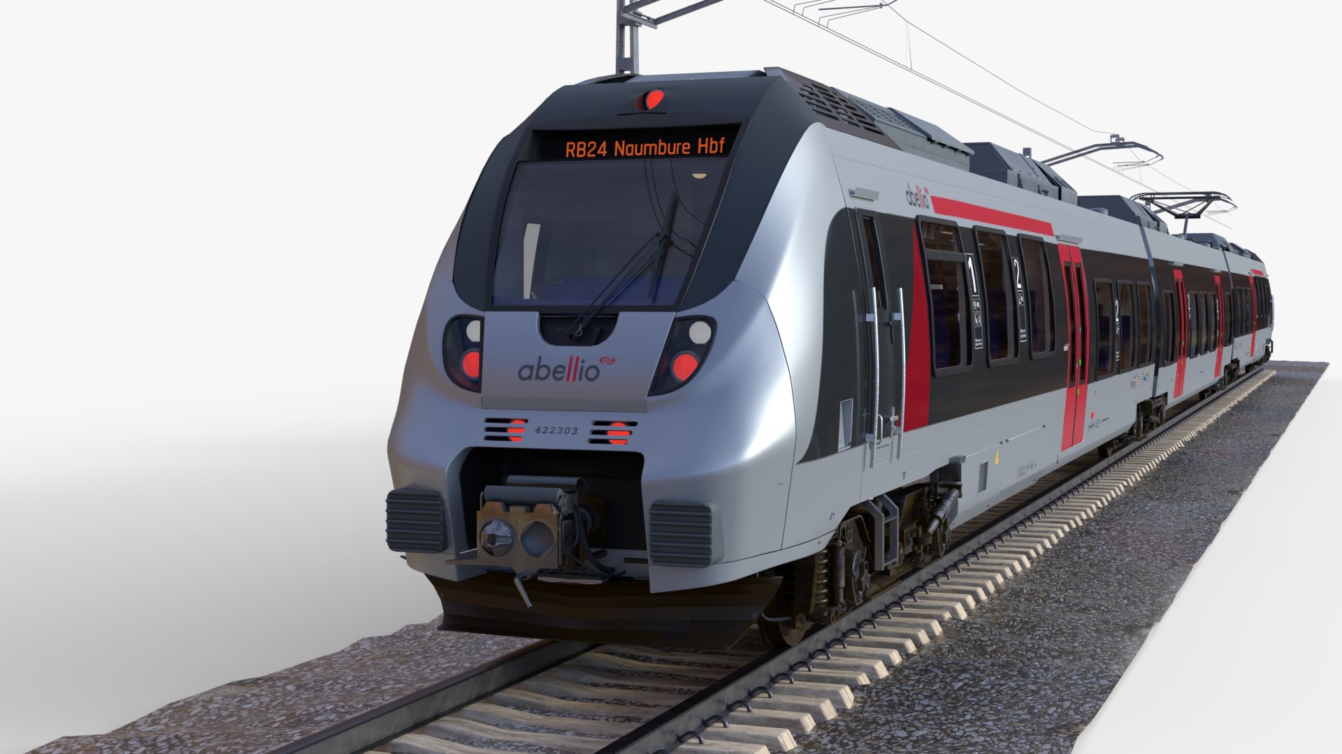 3D Model Bombardier TALENT 2 Train Abelio - TurboSquid 2012919