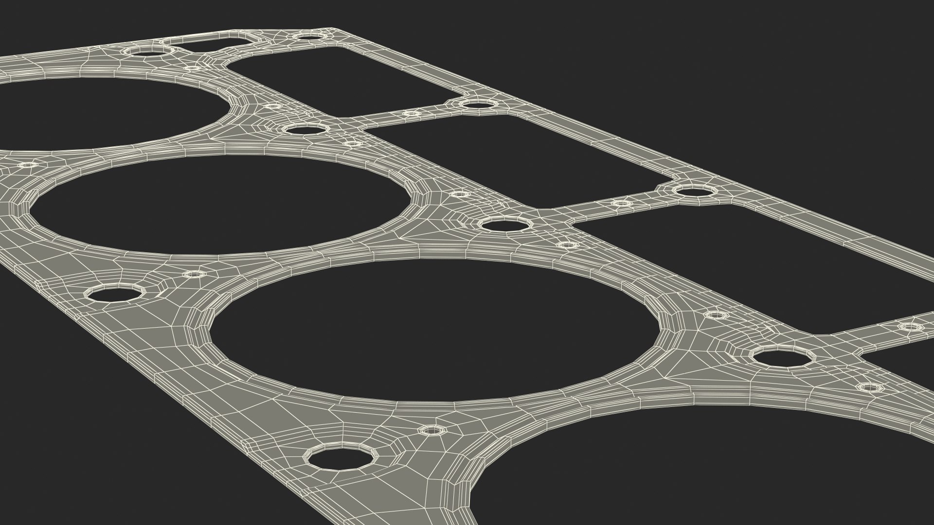 GM Cylinder Head Gasket Steel 3D Model - TurboSquid 2028398