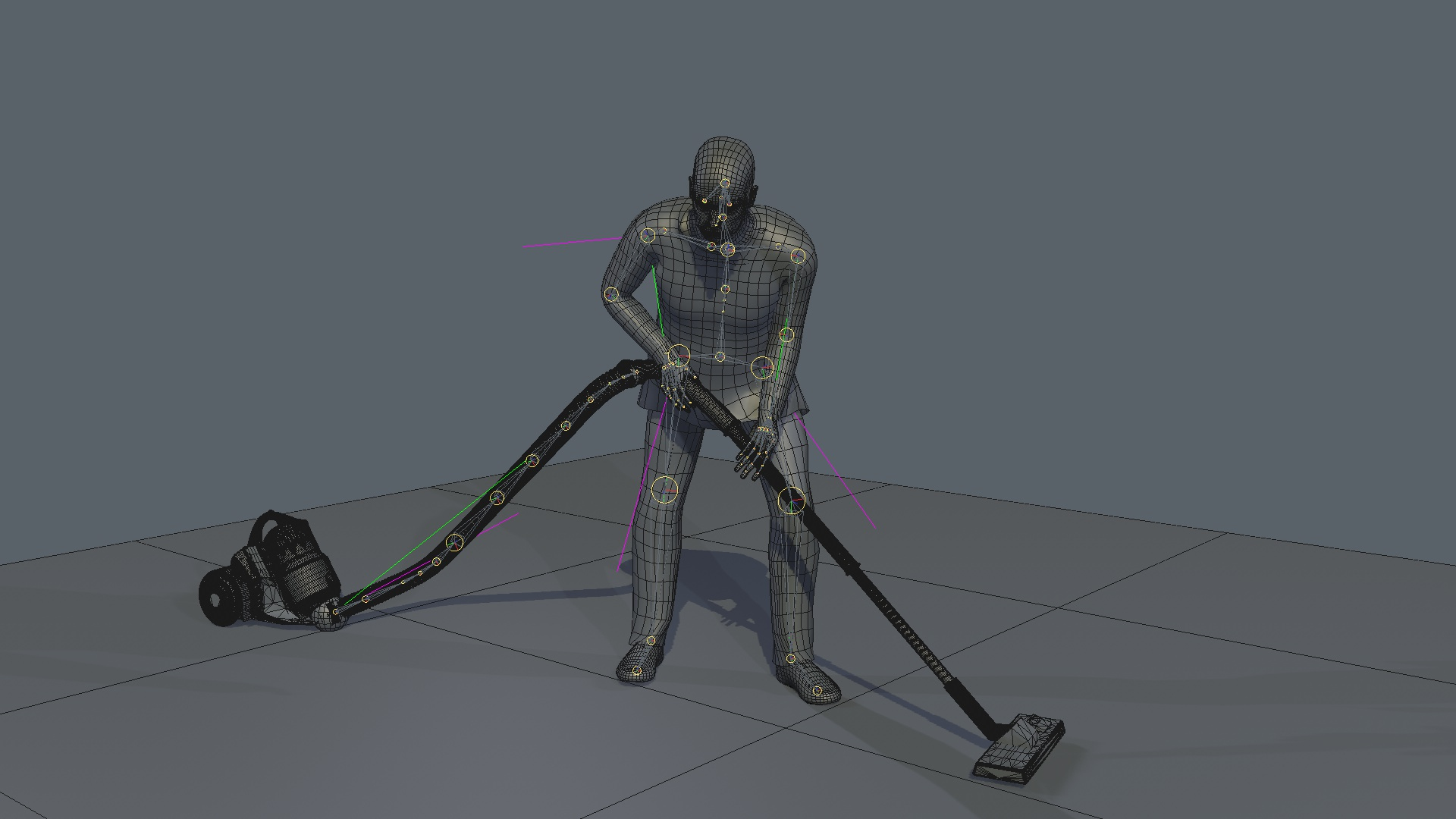 3D Realistically Old Man Vacuum - TurboSquid 1657539