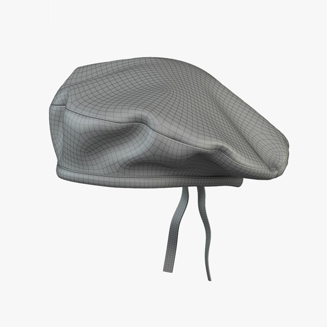 3D Military Beret - TurboSquid 1595682