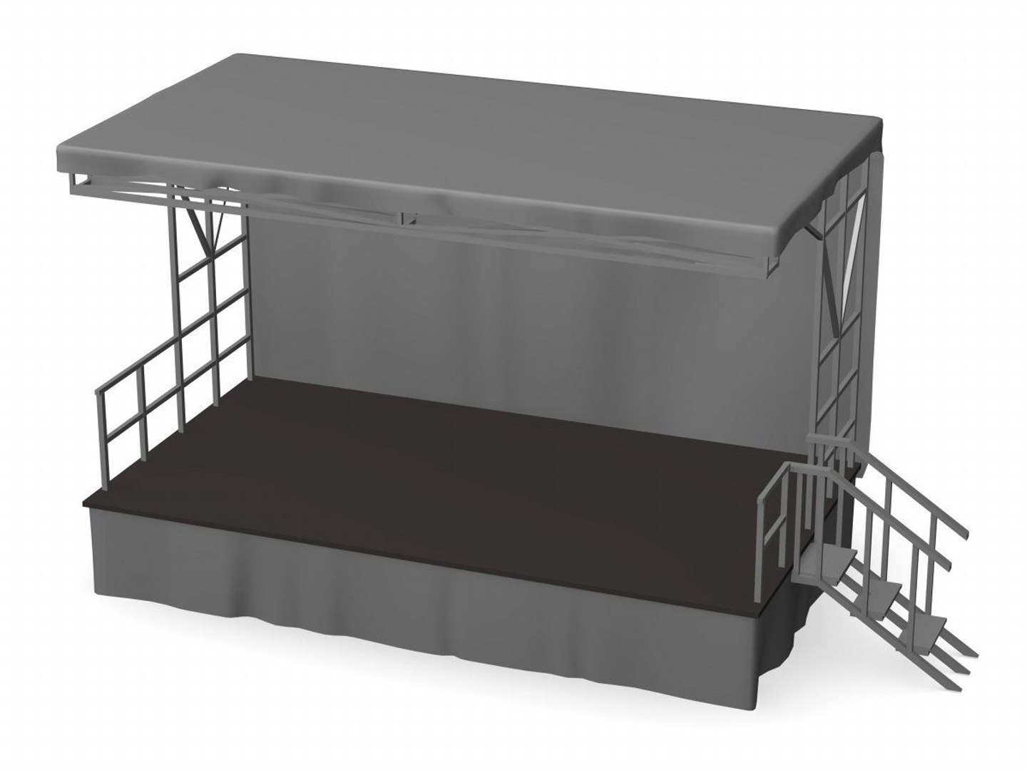 3d Model Of Stage