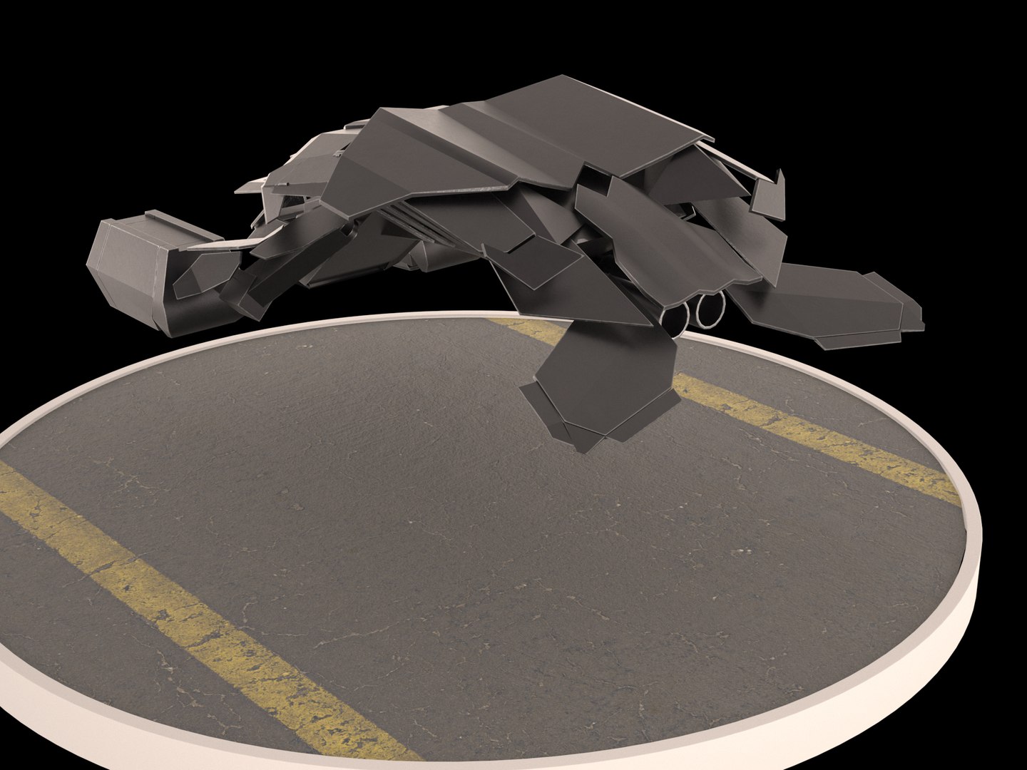 3D Batwing Model - TurboSquid 2325213