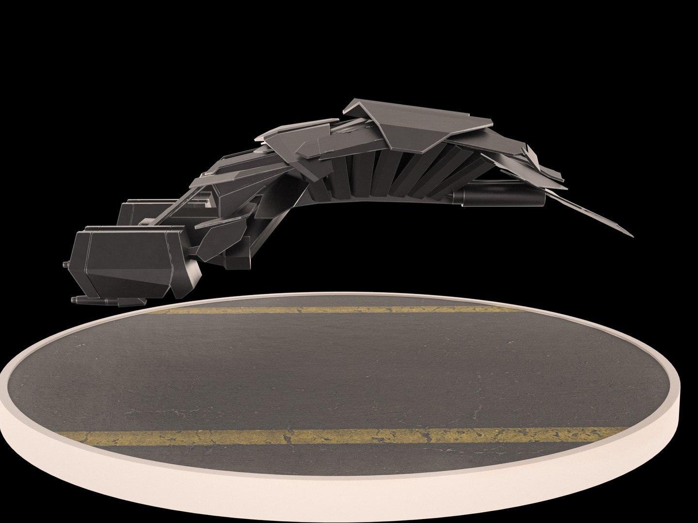 3D Batwing Model - TurboSquid 2325213