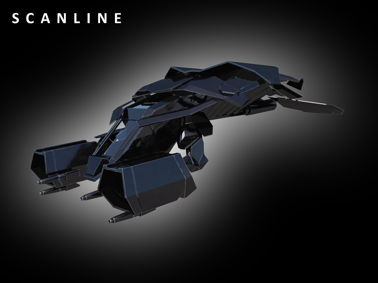 3D Batwing Model - TurboSquid 2325213