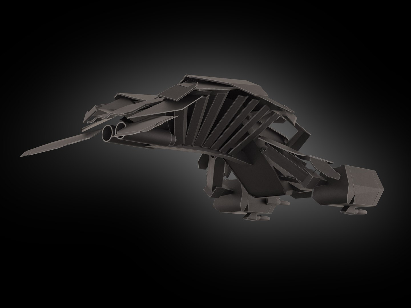 3D Batwing Model - TurboSquid 2325213