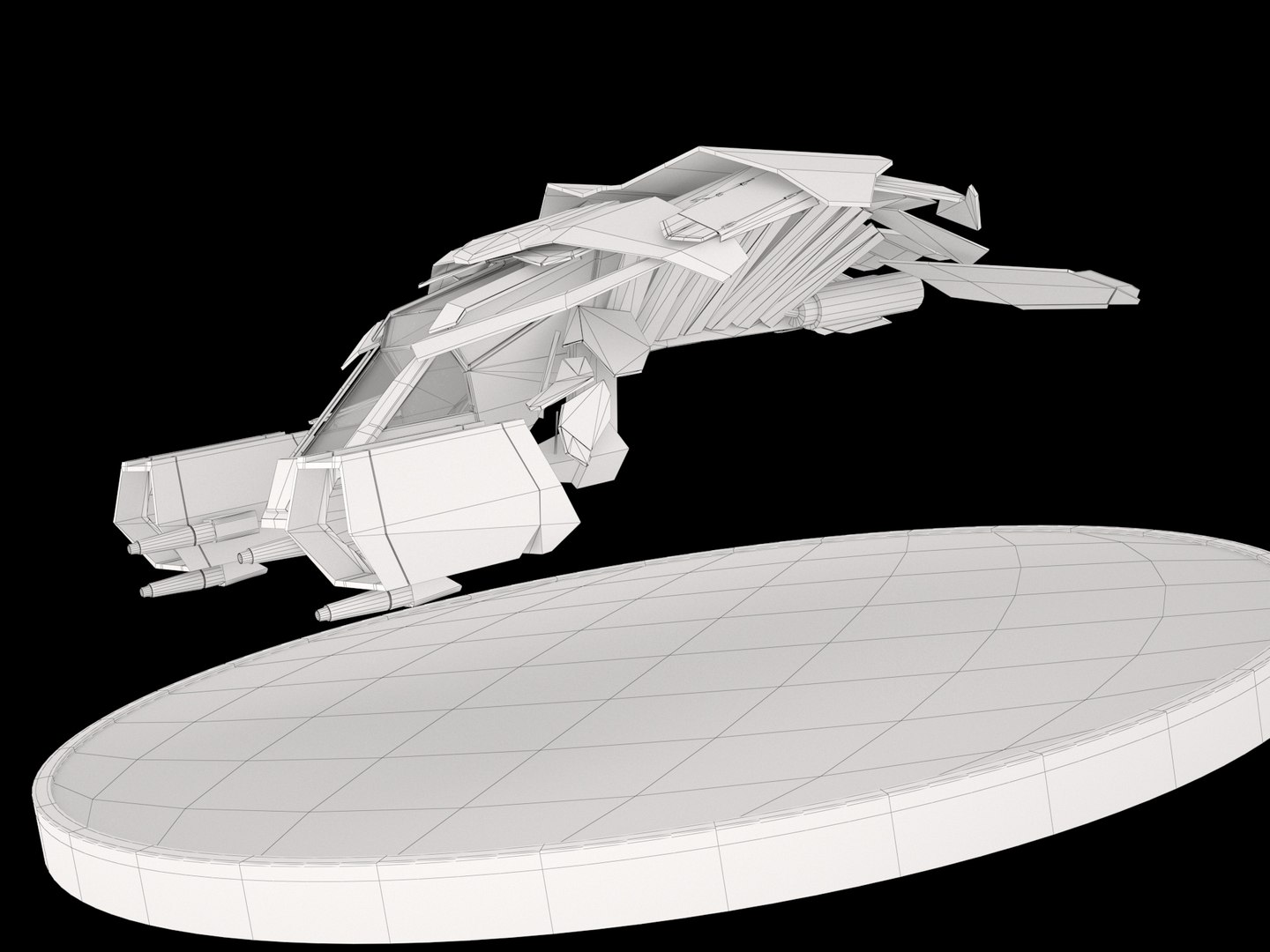 3D Batwing Model - TurboSquid 2325213