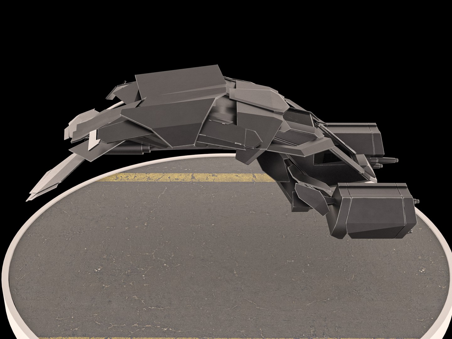 3D Batwing Model - TurboSquid 2325213