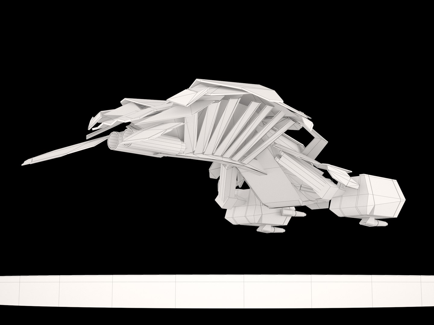 3D Batwing Model - TurboSquid 2325213