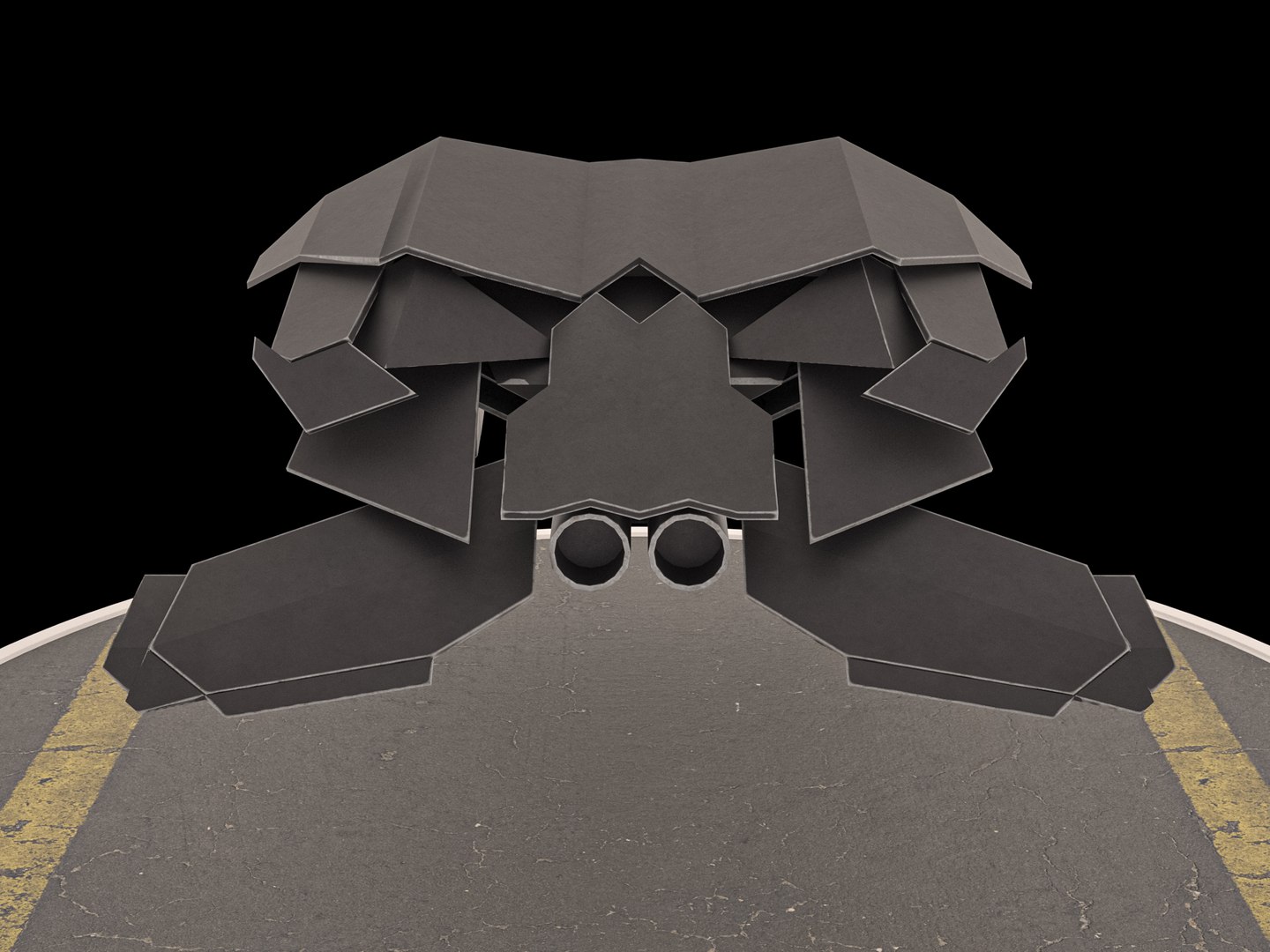 3D Batwing Model - TurboSquid 2325213