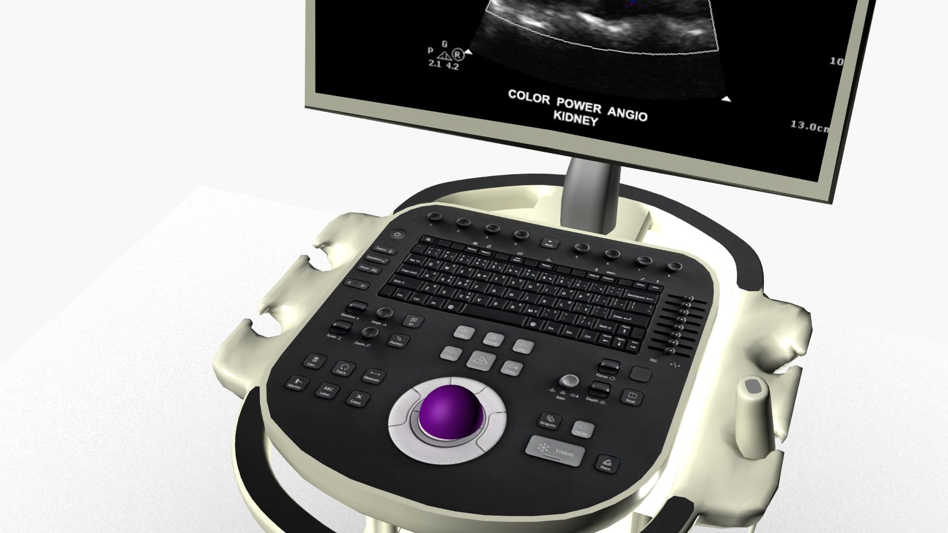 3D Ultrasound Machine - TurboSquid 1701495