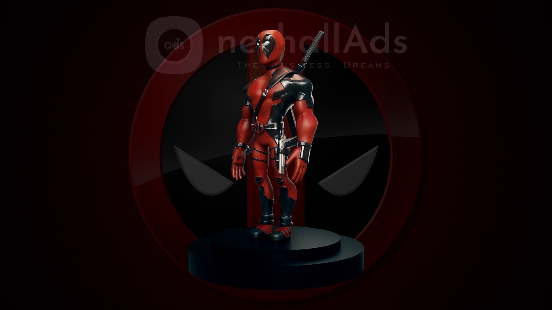 Free 3D Deadpool - TurboSquid 1969875