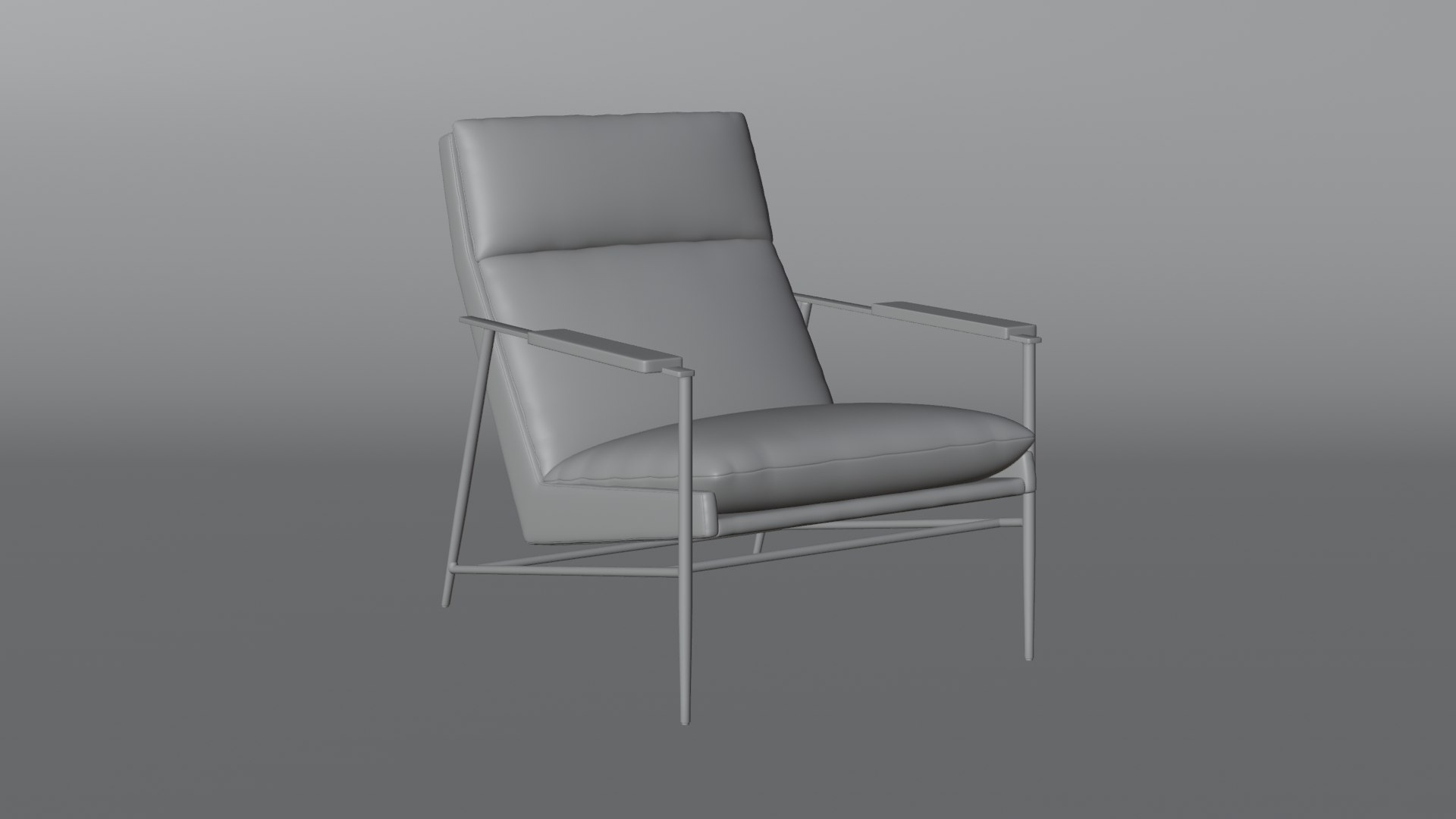 3D Kinsley Chair model - TurboSquid 2086637